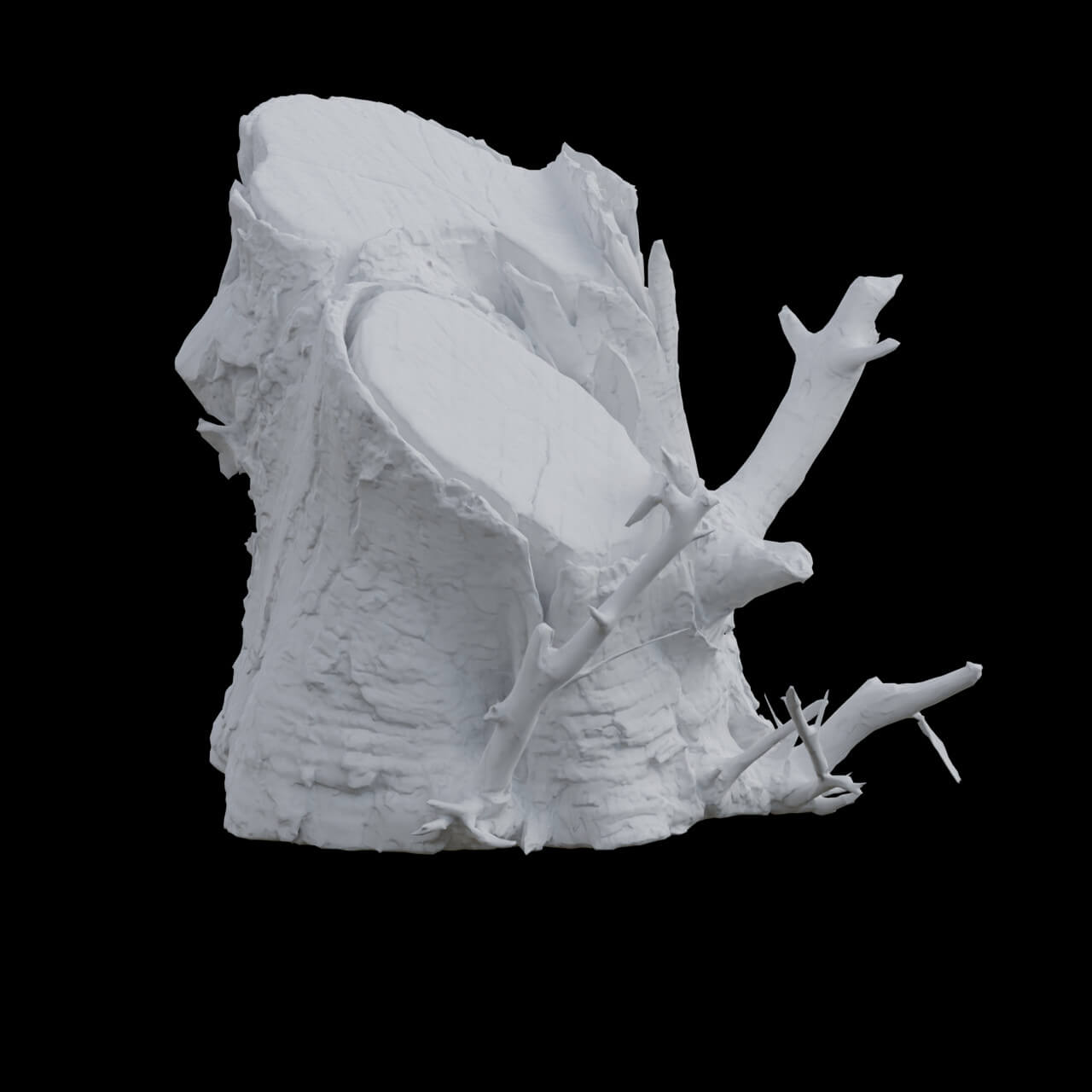 Photoscanned Wooden Logs By Sharetextures