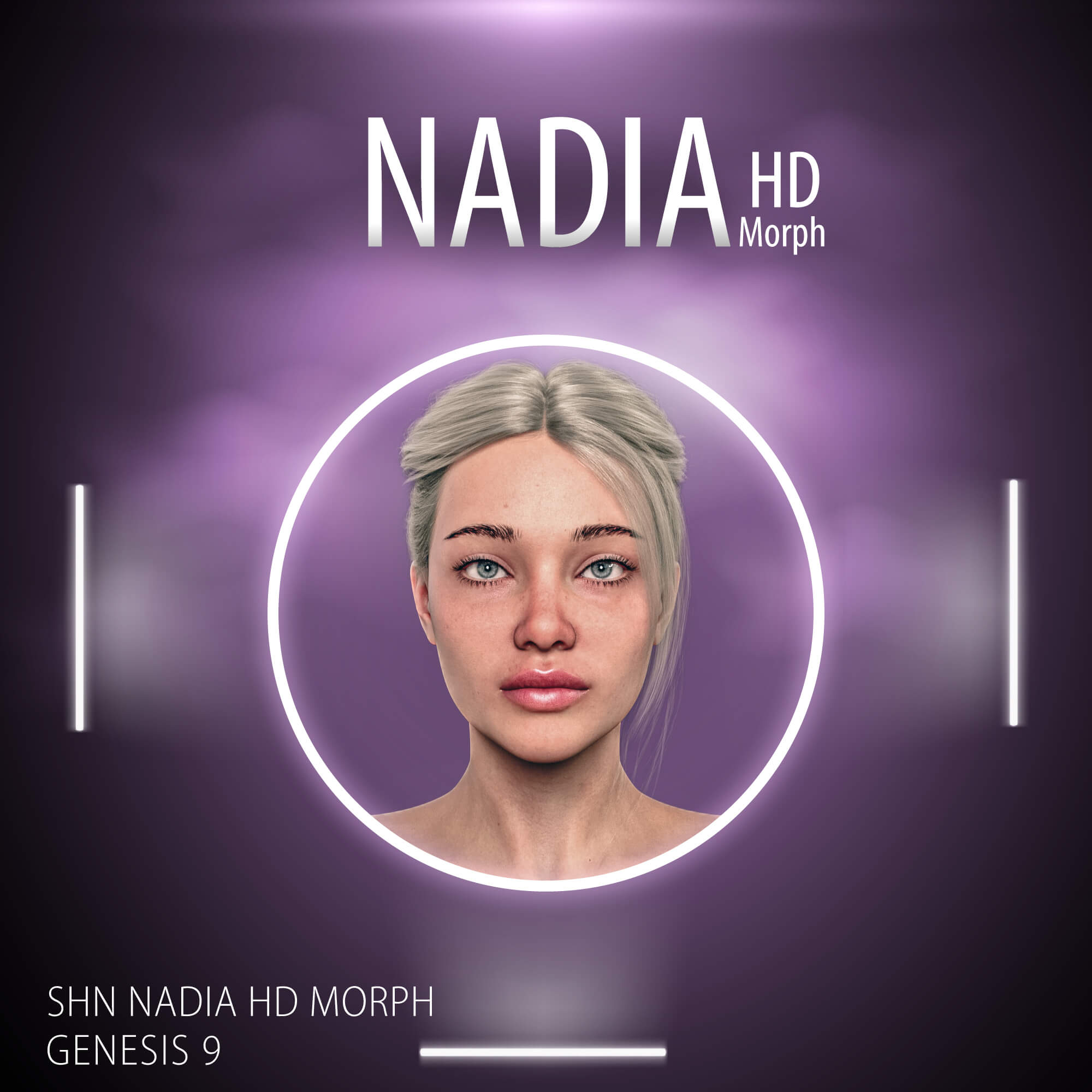Shn Nadia HD Character Morph for Genesis 9 Female - Daz Content by ...