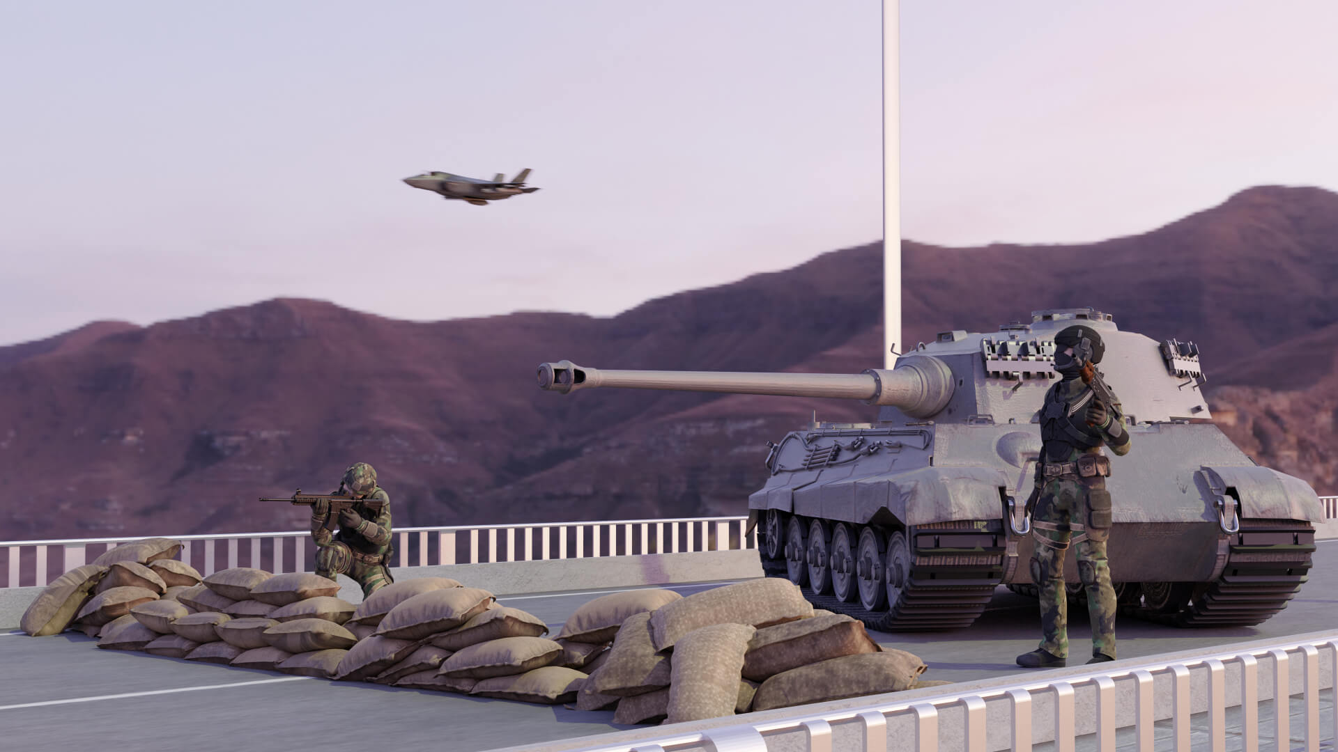 Army by ShehataDesigns | RenderHub Wallpapers