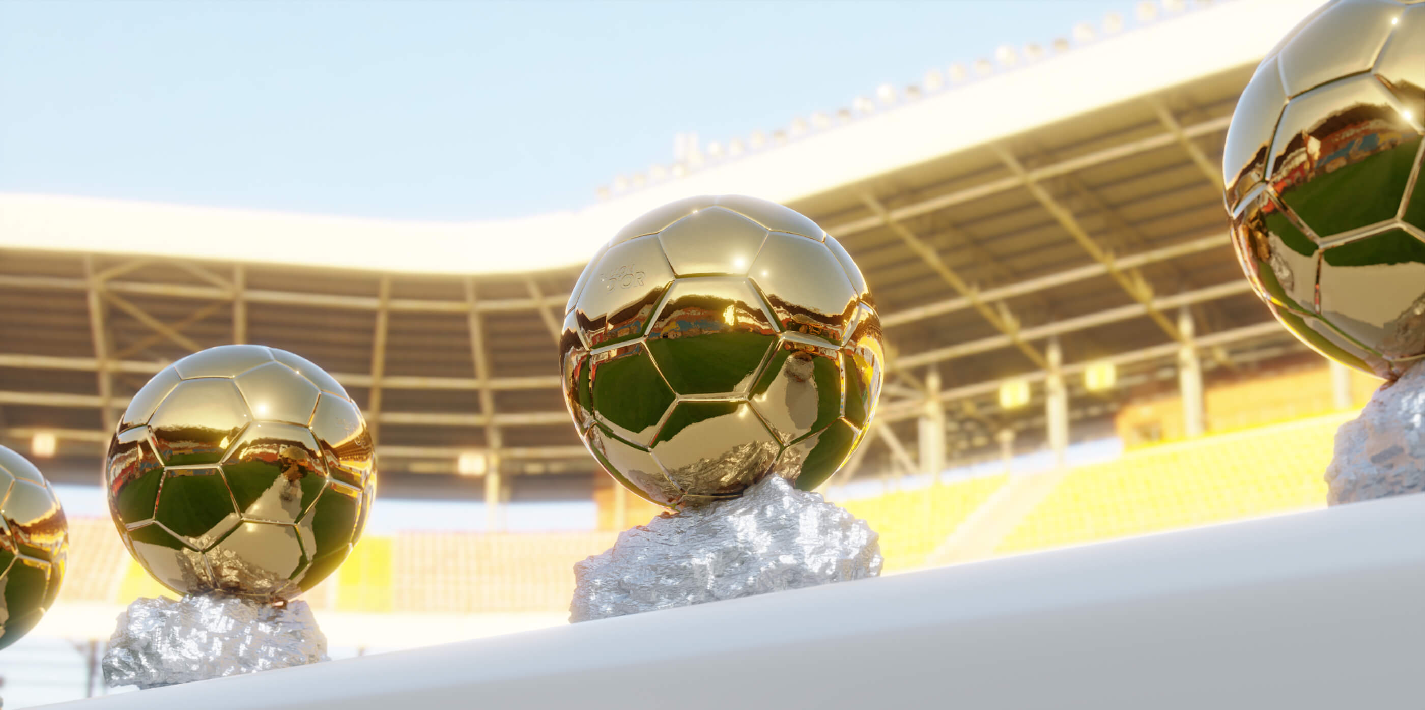 Balon Dor Award - 3D Model by ShehataDesigns