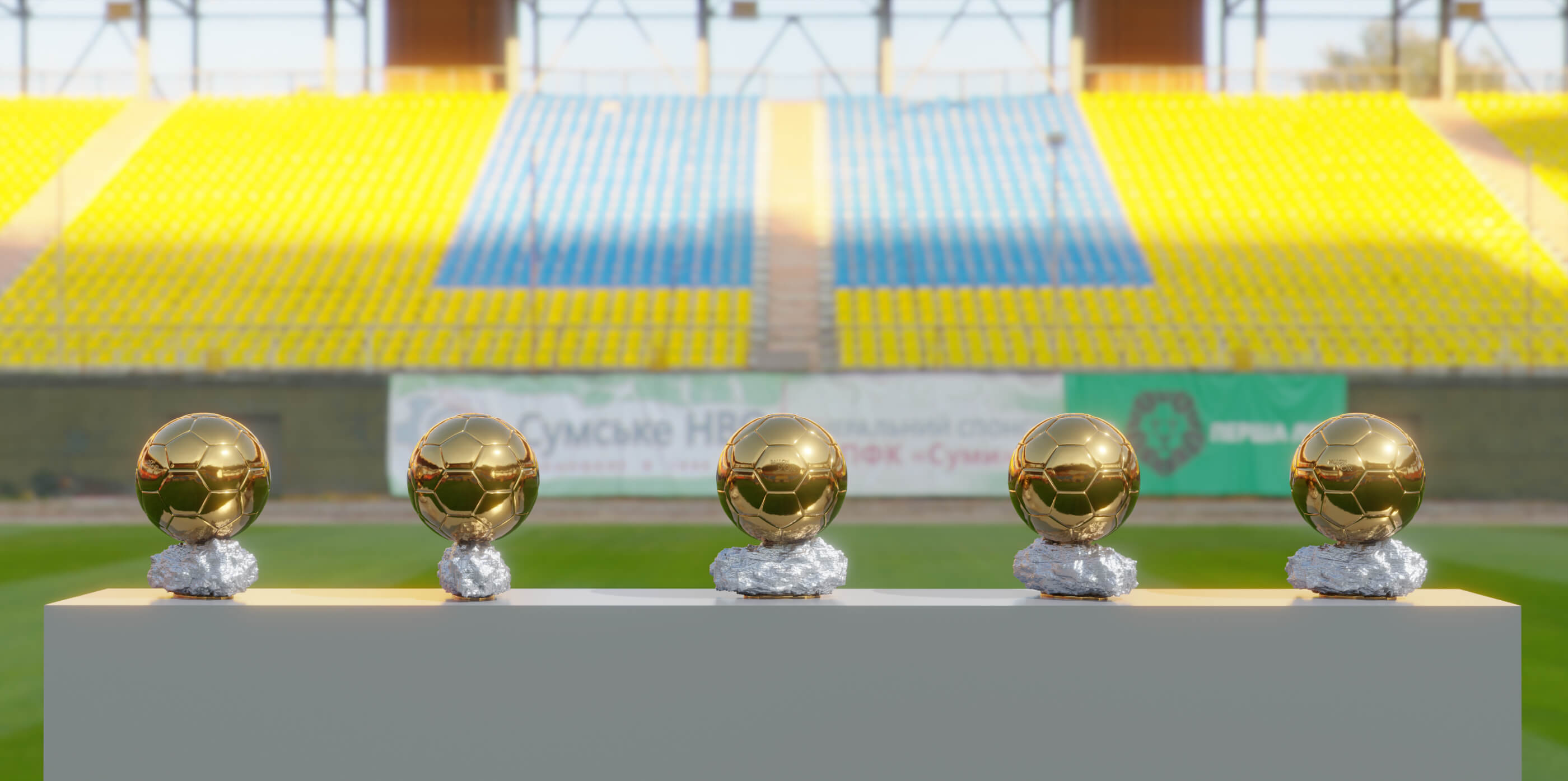 Balon Dor Award - 3D Model by ShehataDesigns