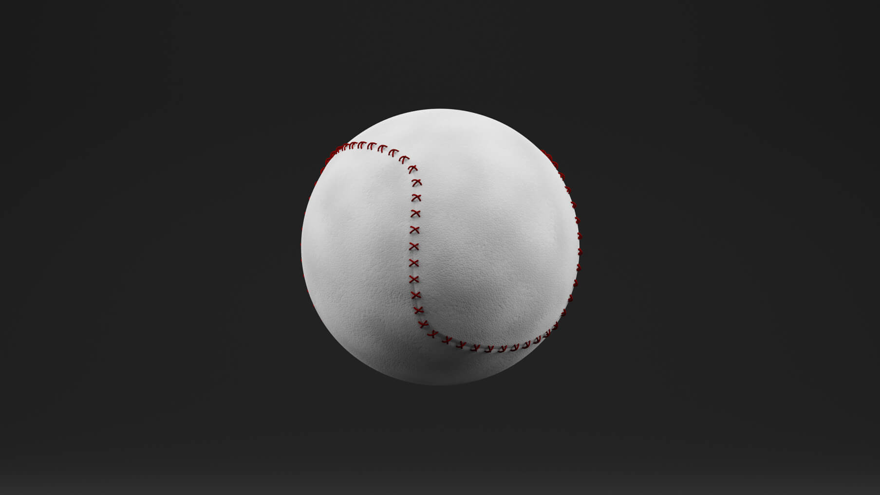 Baseball Ball - 3D Model by ShehataDesigns
