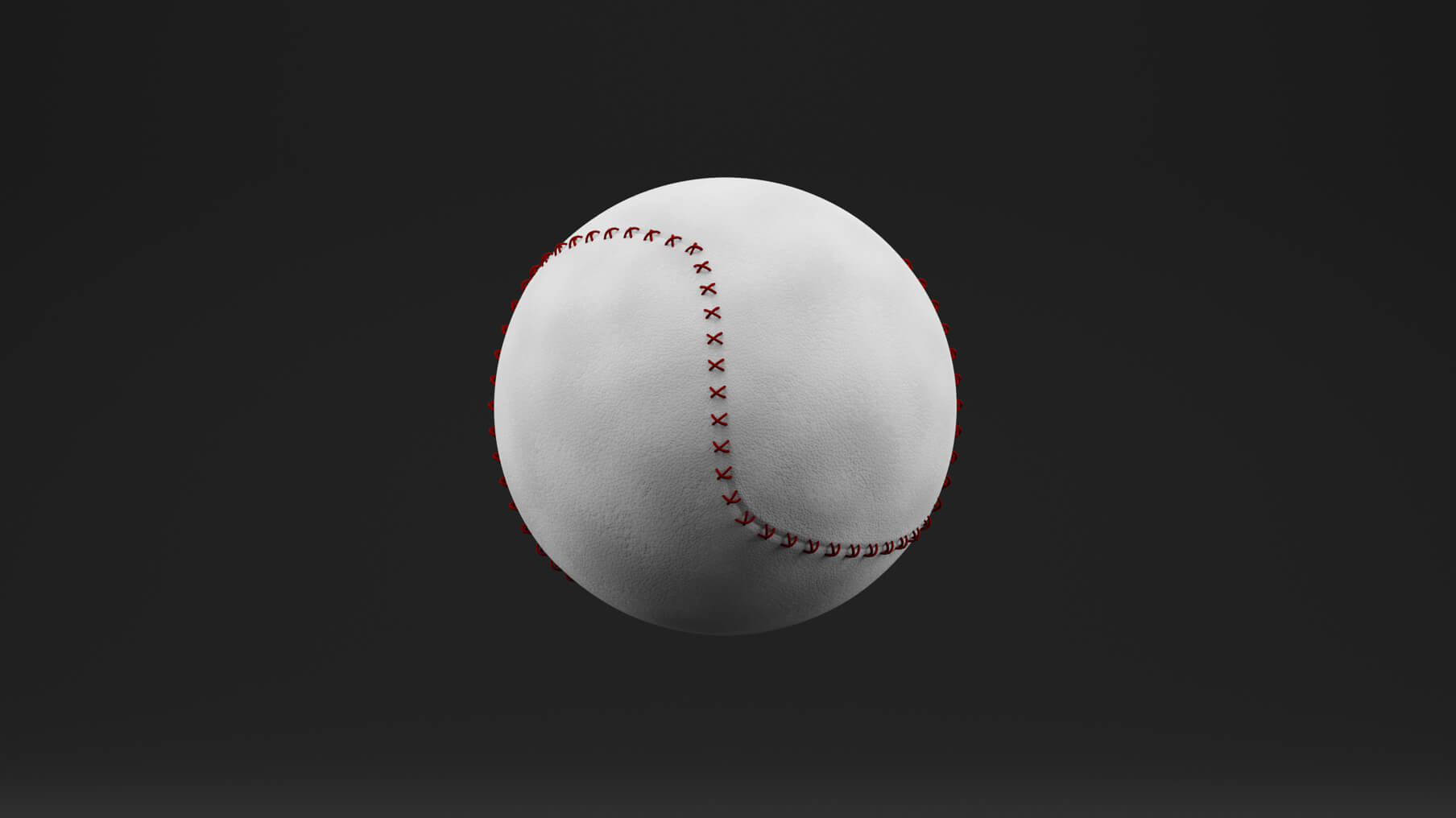 Baseball Ball - 3D Model by ShehataDesigns