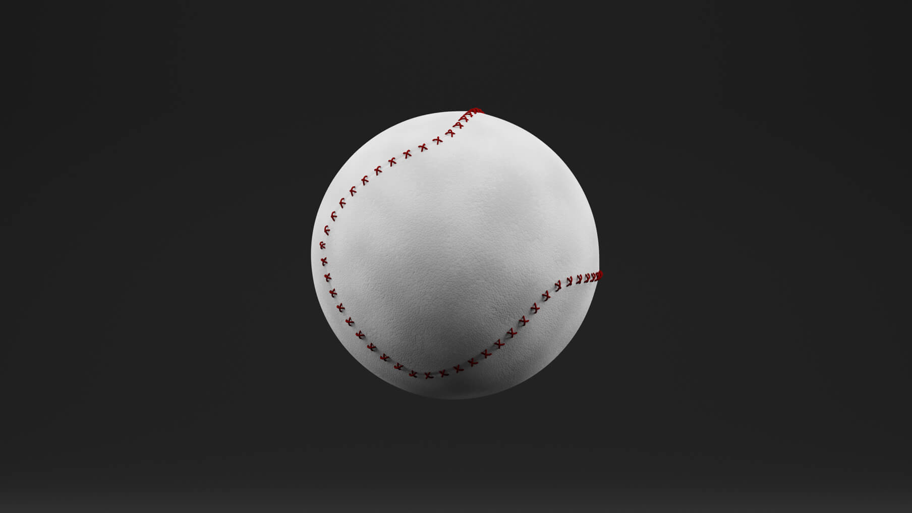 Baseball Ball - 3D Model by ShehataDesigns