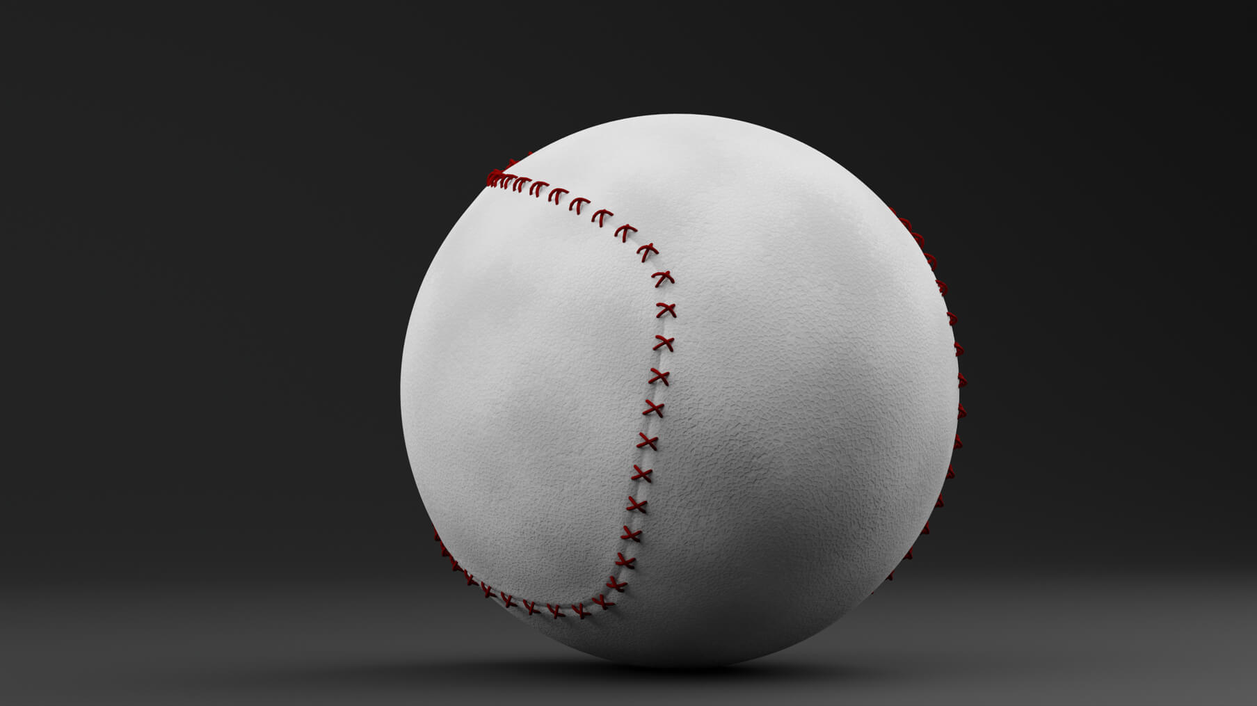 Baseball Ball - 3D Model by ShehataDesigns