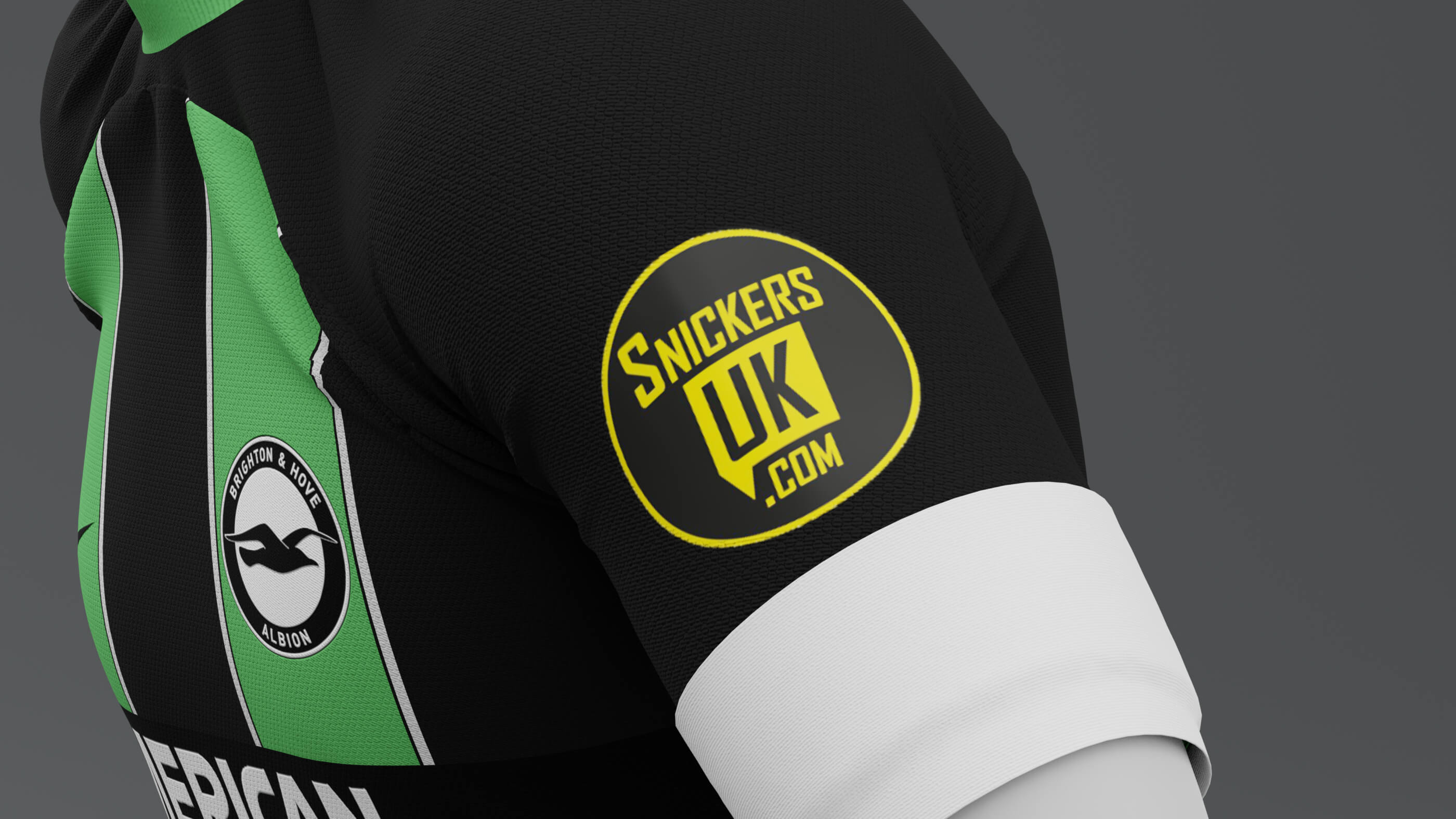Brighton 2023 Away Kit - 3D Model by ShehataDesigns