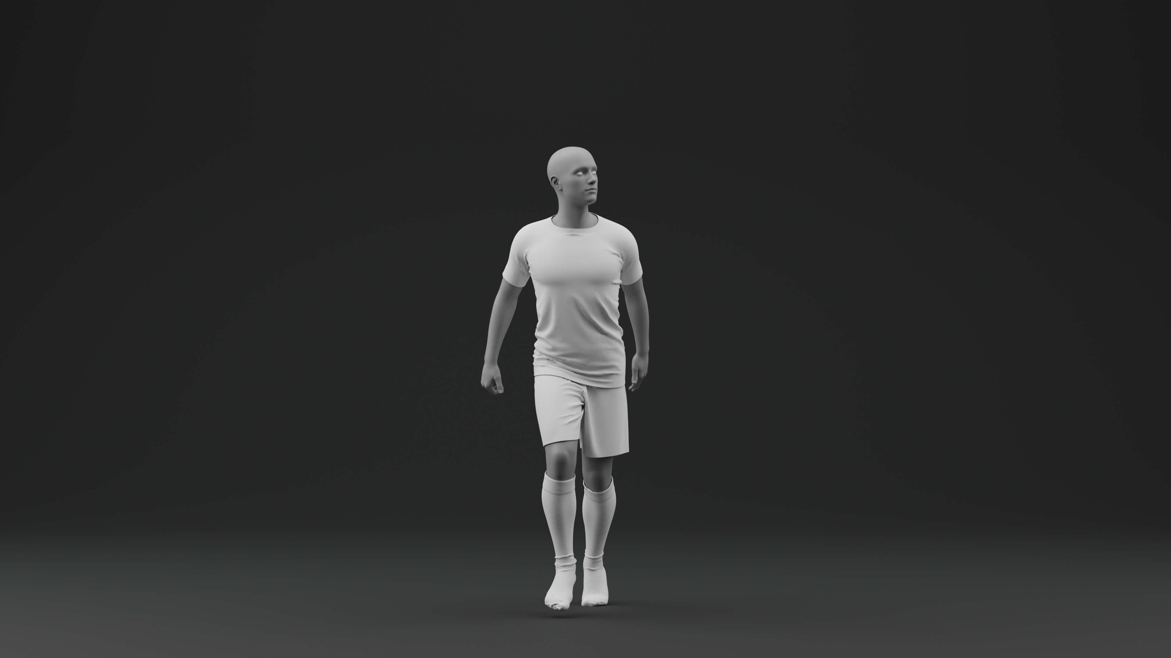 Celebration Pose Arms Back - 3D Model by ShehataDesigns