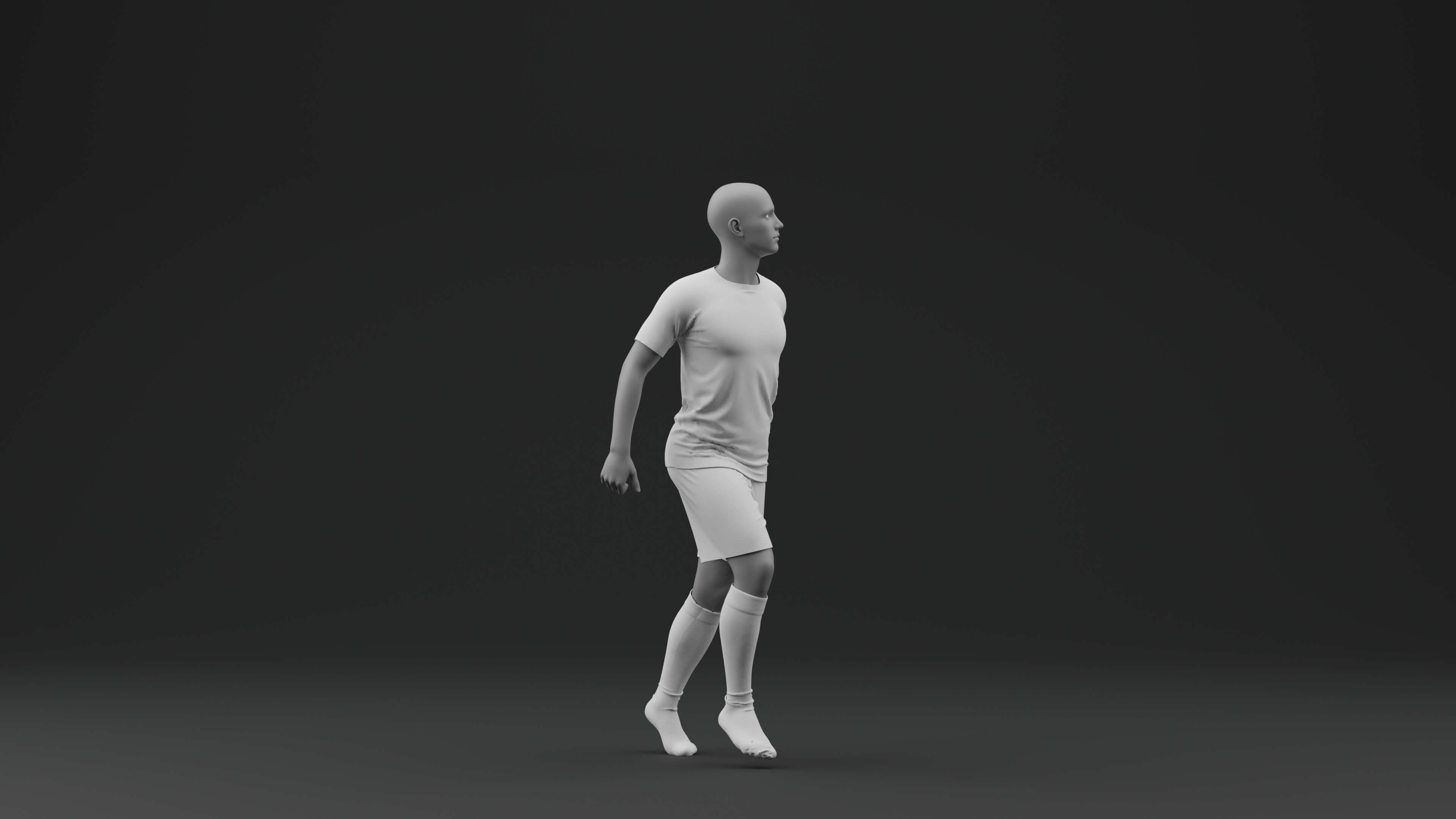 Celebration Pose Arms Back - 3D Model by ShehataDesigns