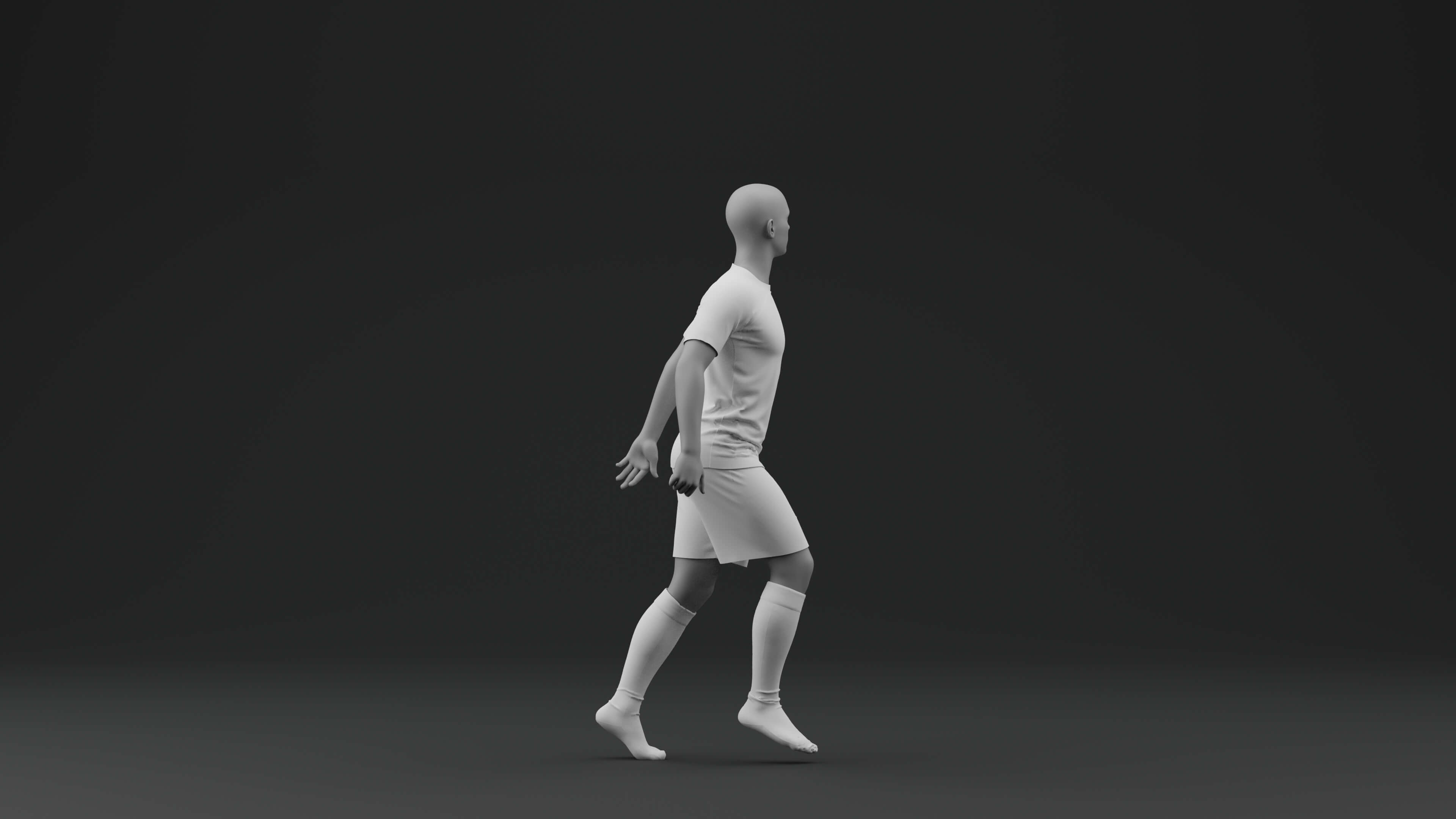Celebration Pose Arms Back - 3D Model by ShehataDesigns