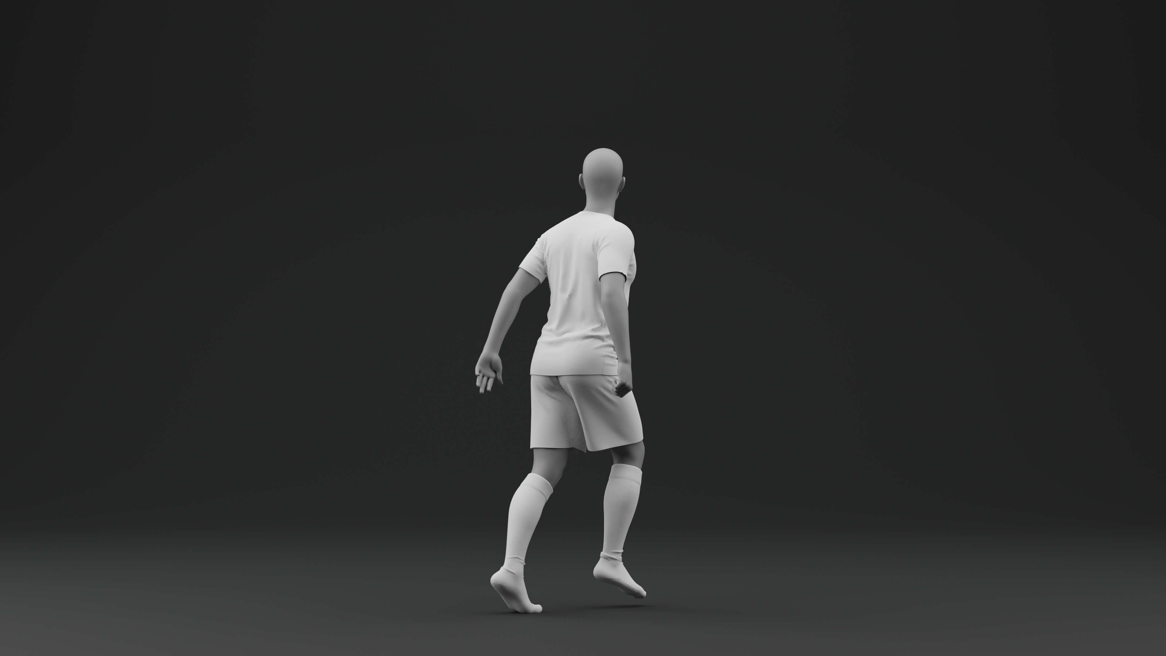 Celebration Pose Arms Back - 3D Model by ShehataDesigns