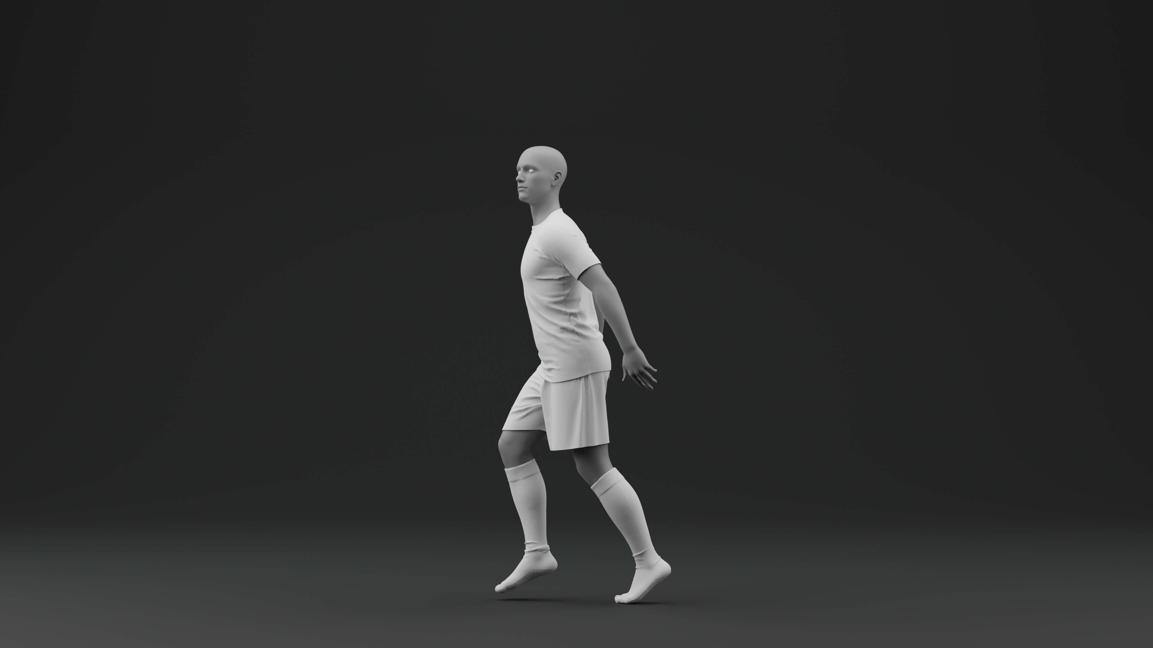 Celebration Pose Arms Back - 3D Model by ShehataDesigns
