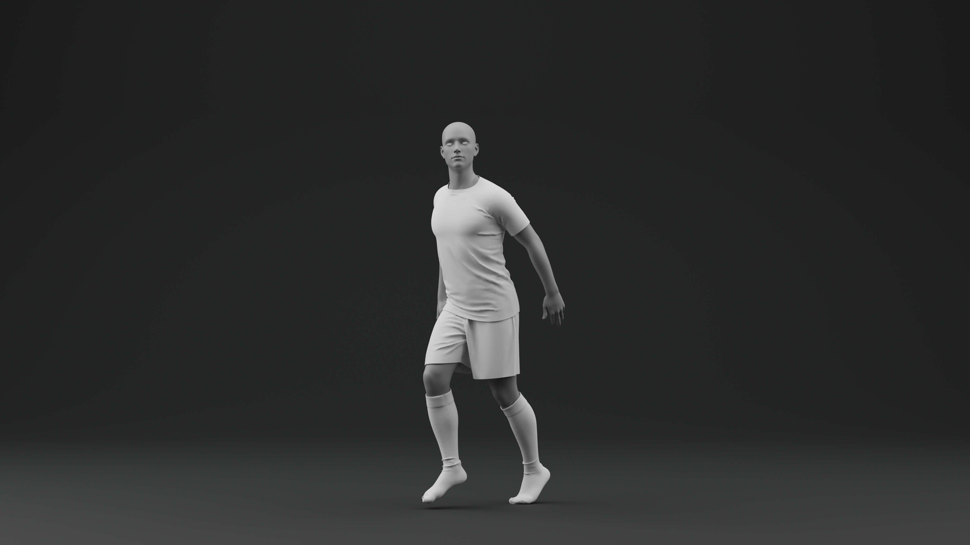 Celebration Pose Arms Back - 3D Model by ShehataDesigns