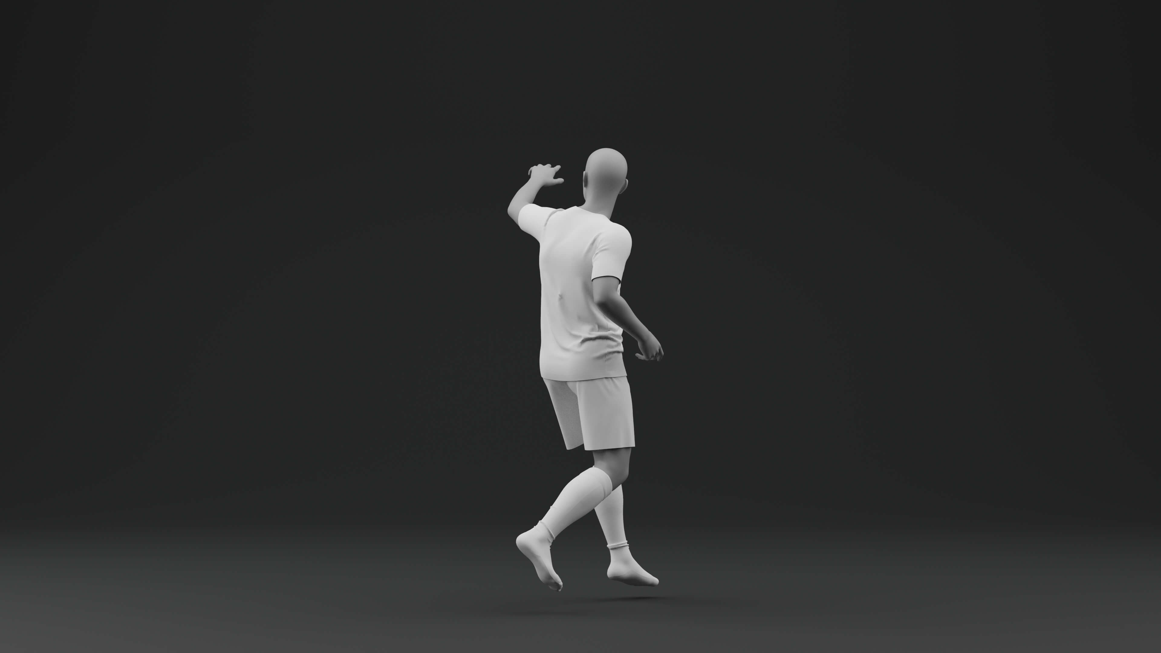 Celebration Pose Arms Up - 3D Model by ShehataDesigns