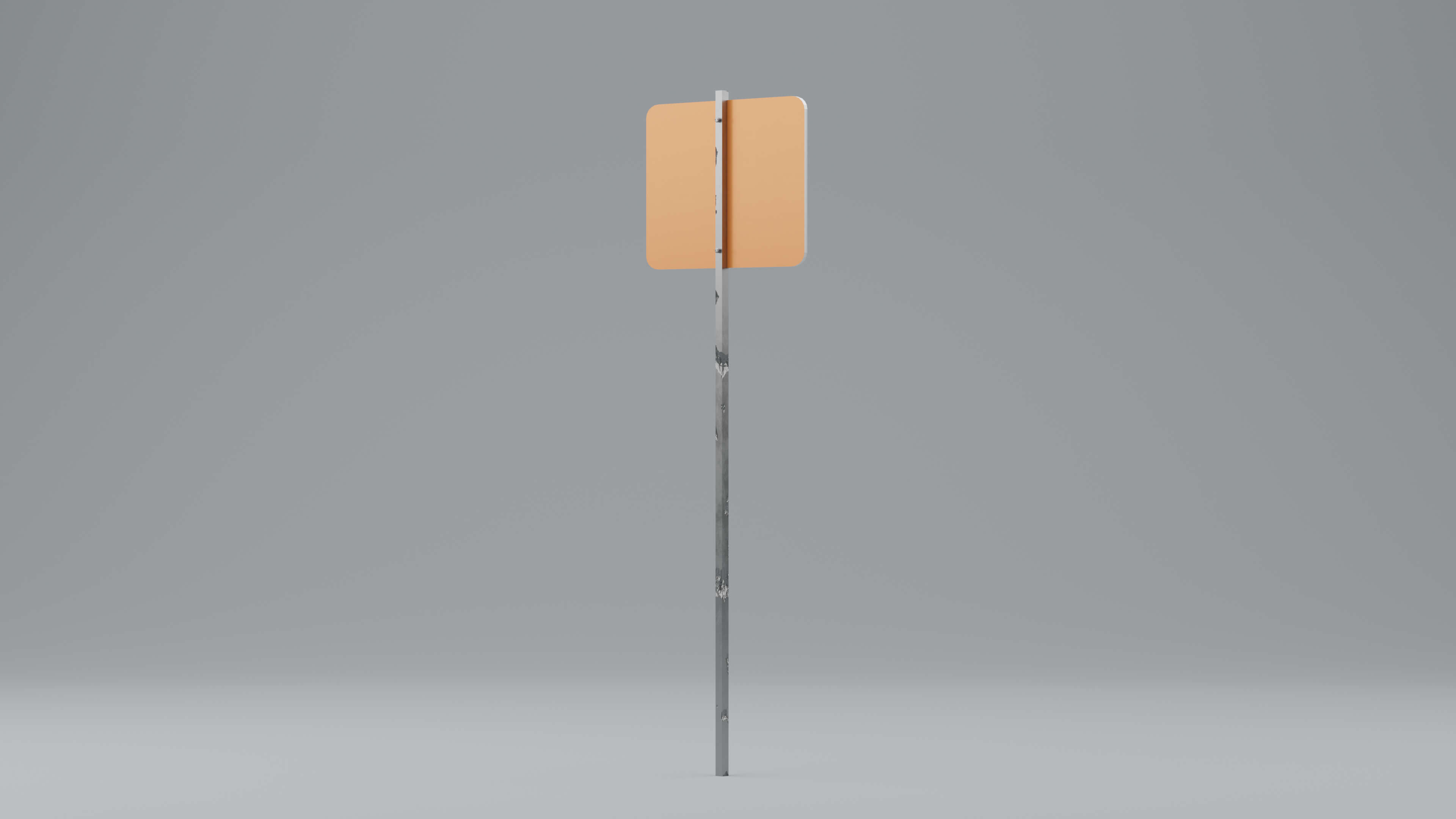 Detour Street Sign - 3D Model by ShehataDesigns