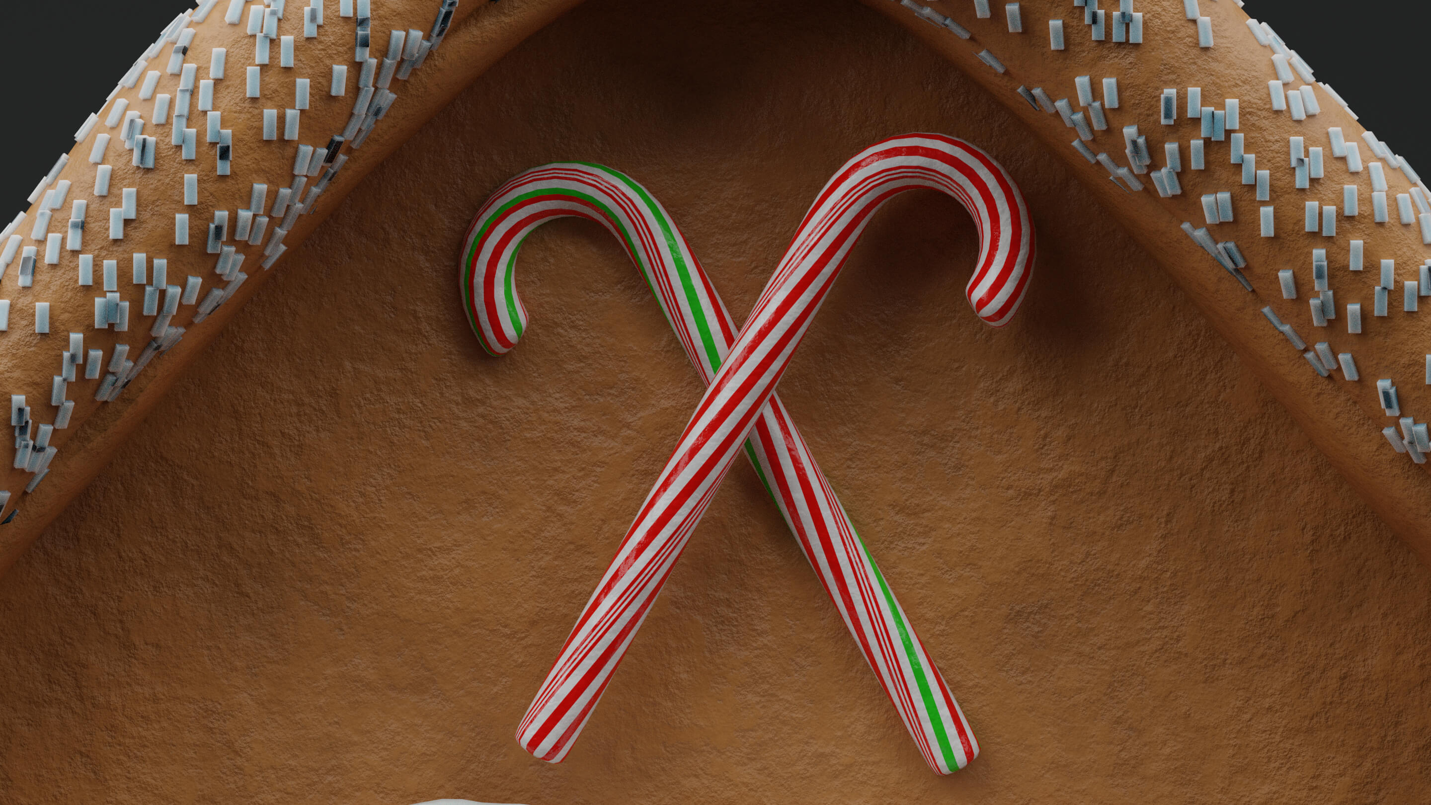 Gingerbread Car - 3D Model by ShehataDesigns