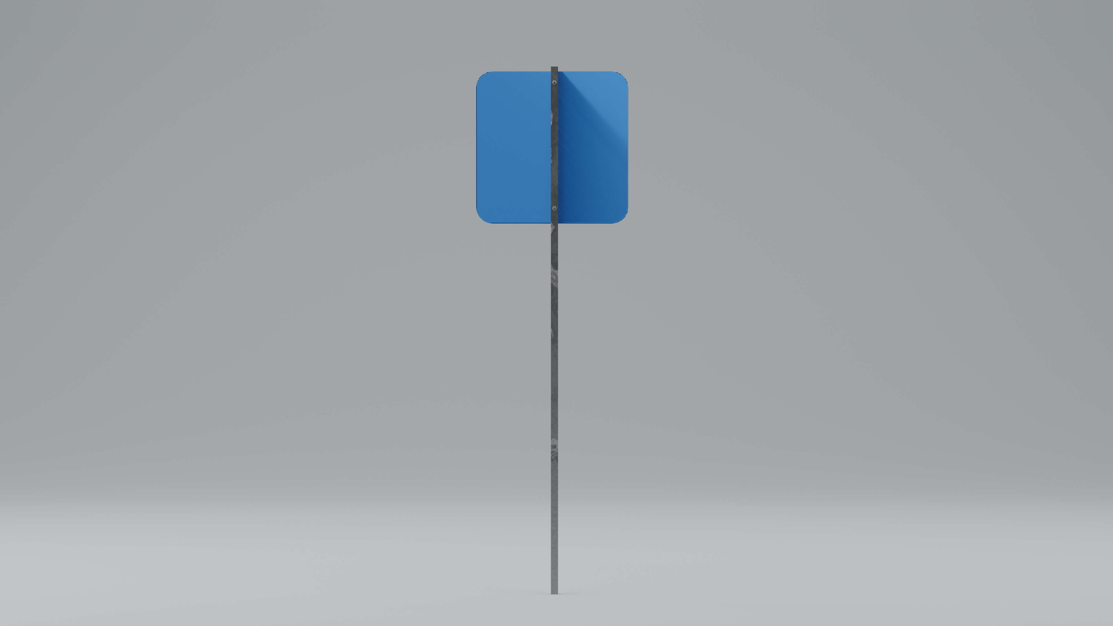 Handicapped Street Sign - 3D Model by ShehataDesigns