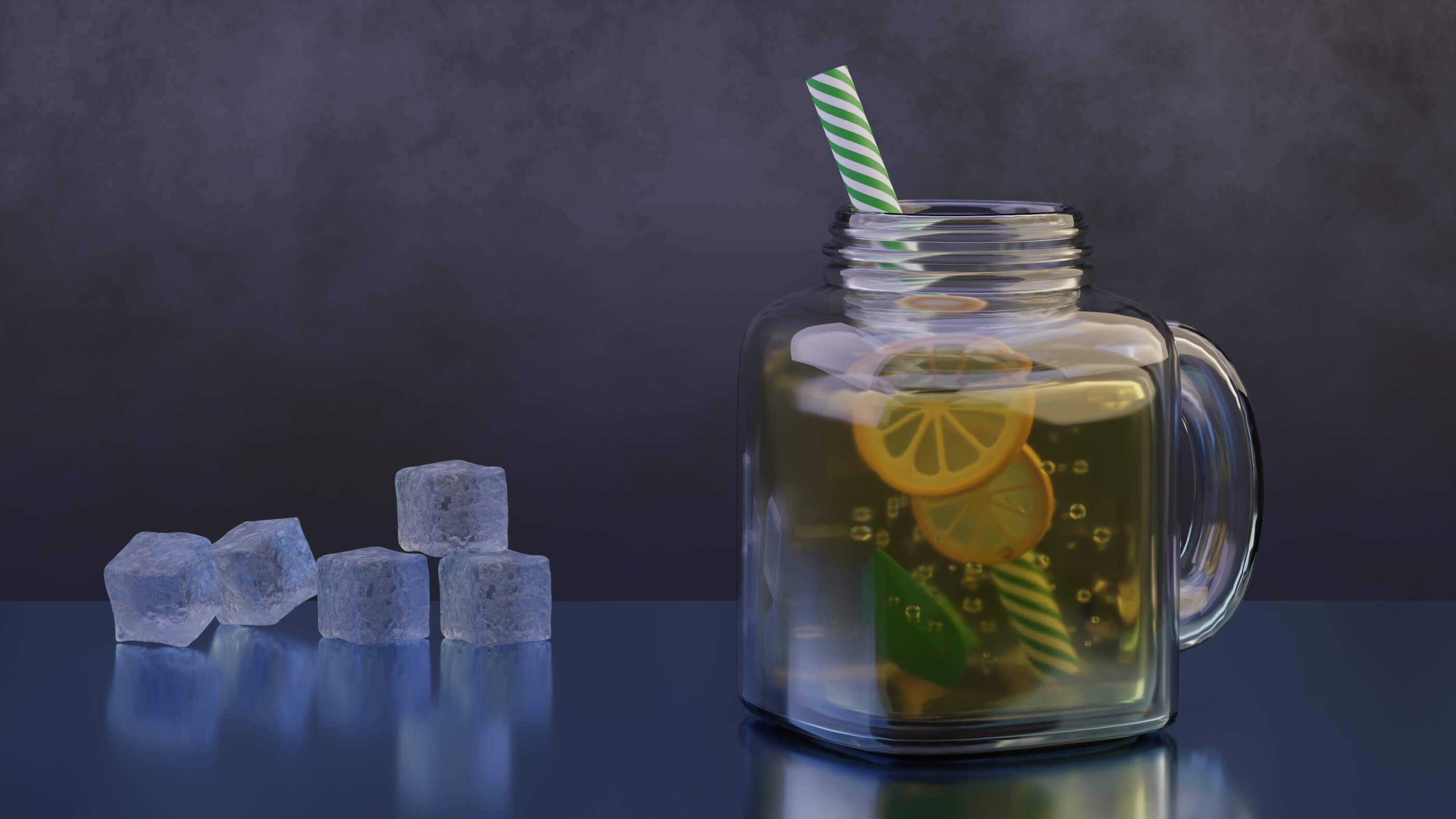 Lemonade Juice - 3D Model by ShehataDesigns