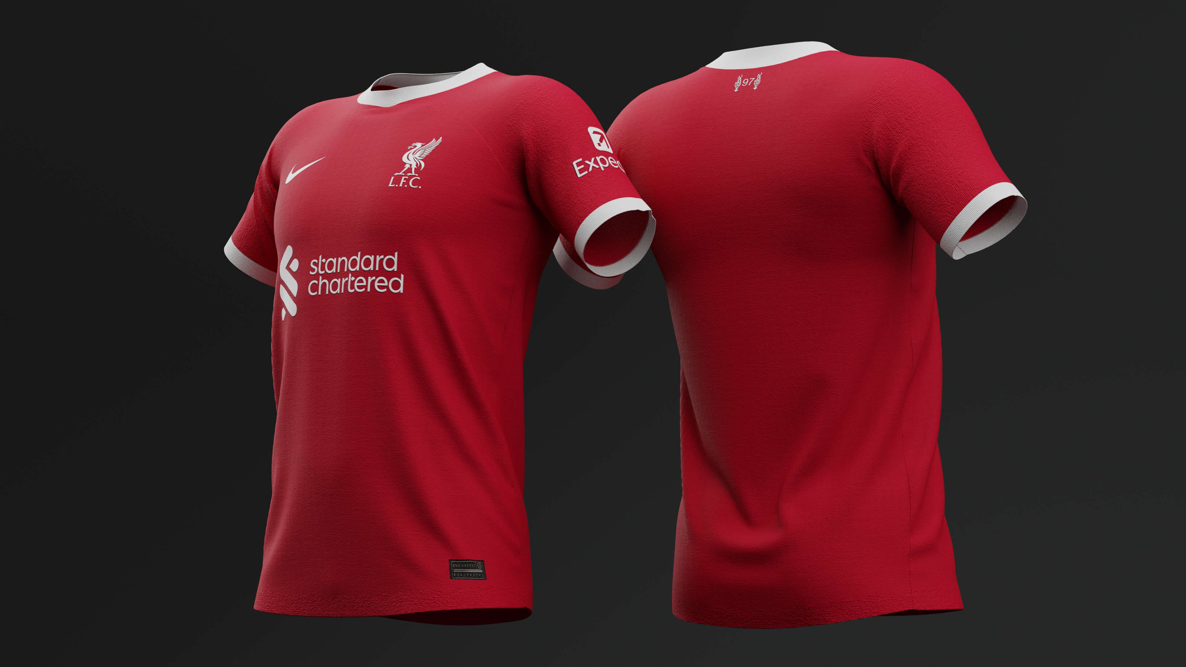 Liverpool 2024 Home Jersey by ShehataDesigns