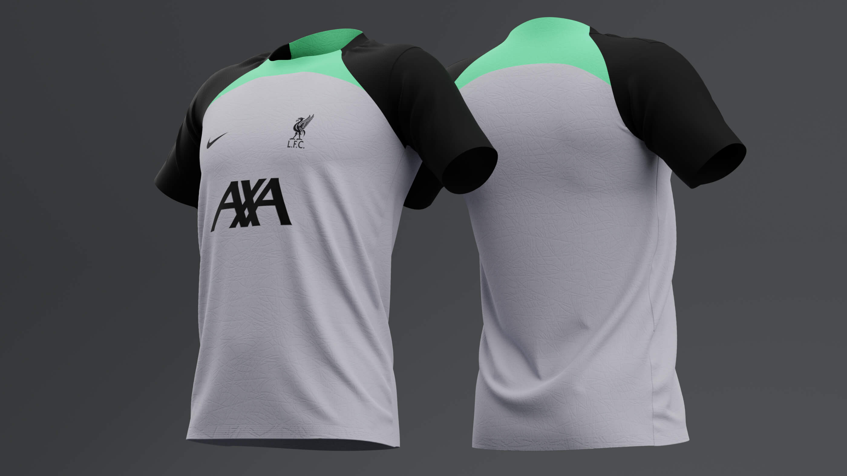 Liverpool 2023 Training Kit - 3D Model by ShehataDesigns