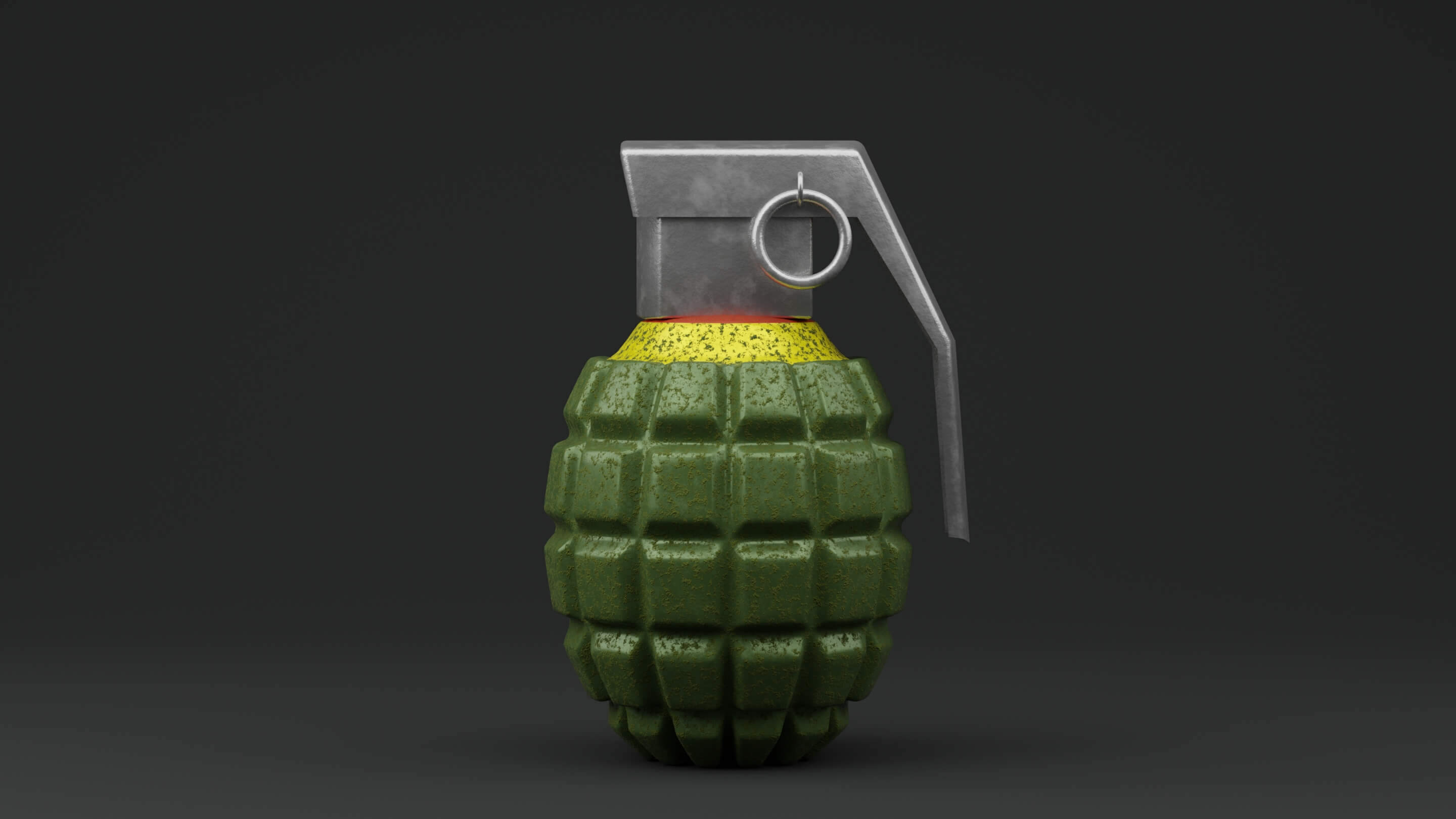 MK2 Grenades - 3D Model by ShehataDesigns