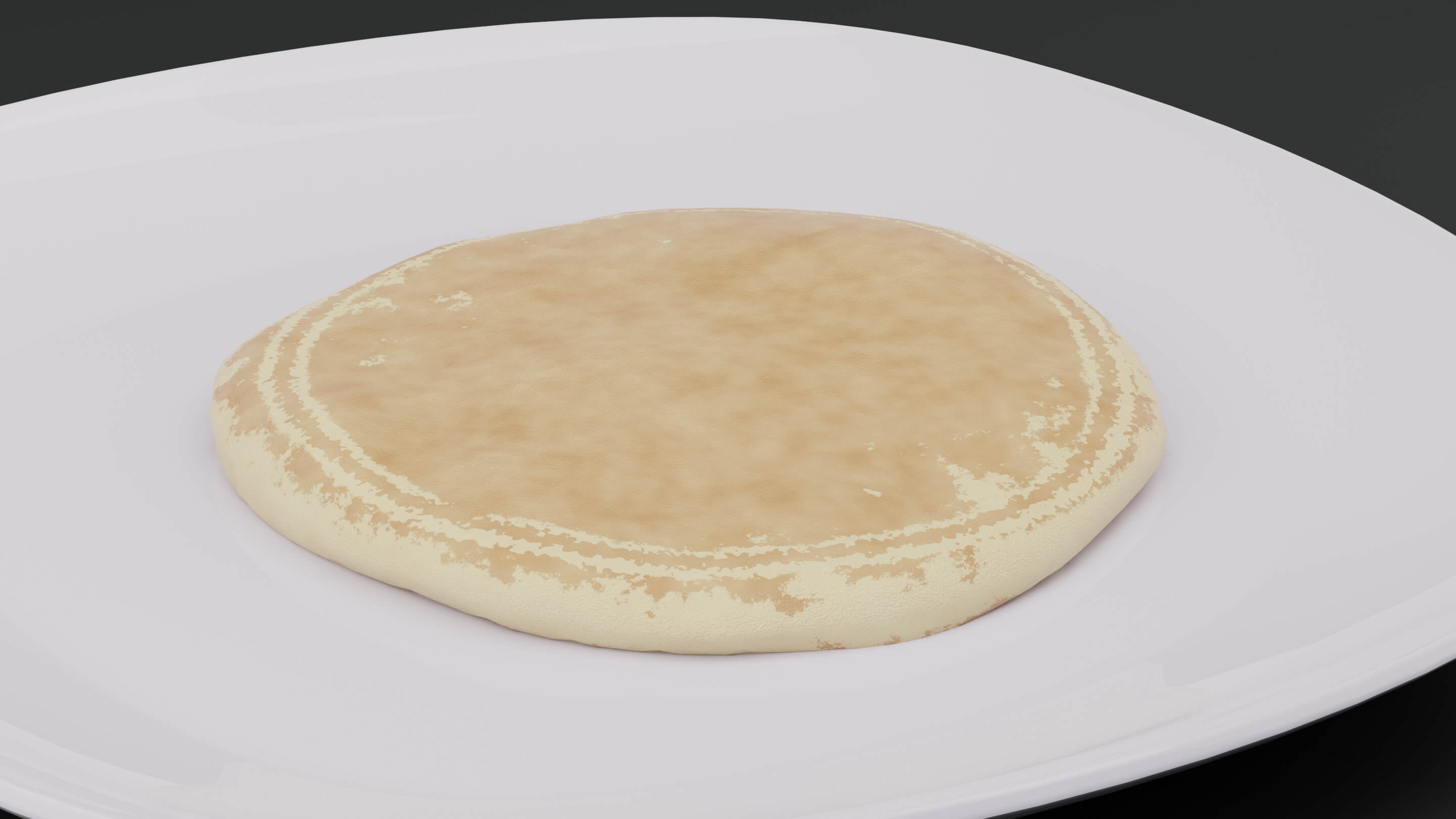 Pancake With Honey - 3D Model by ShehataDesigns