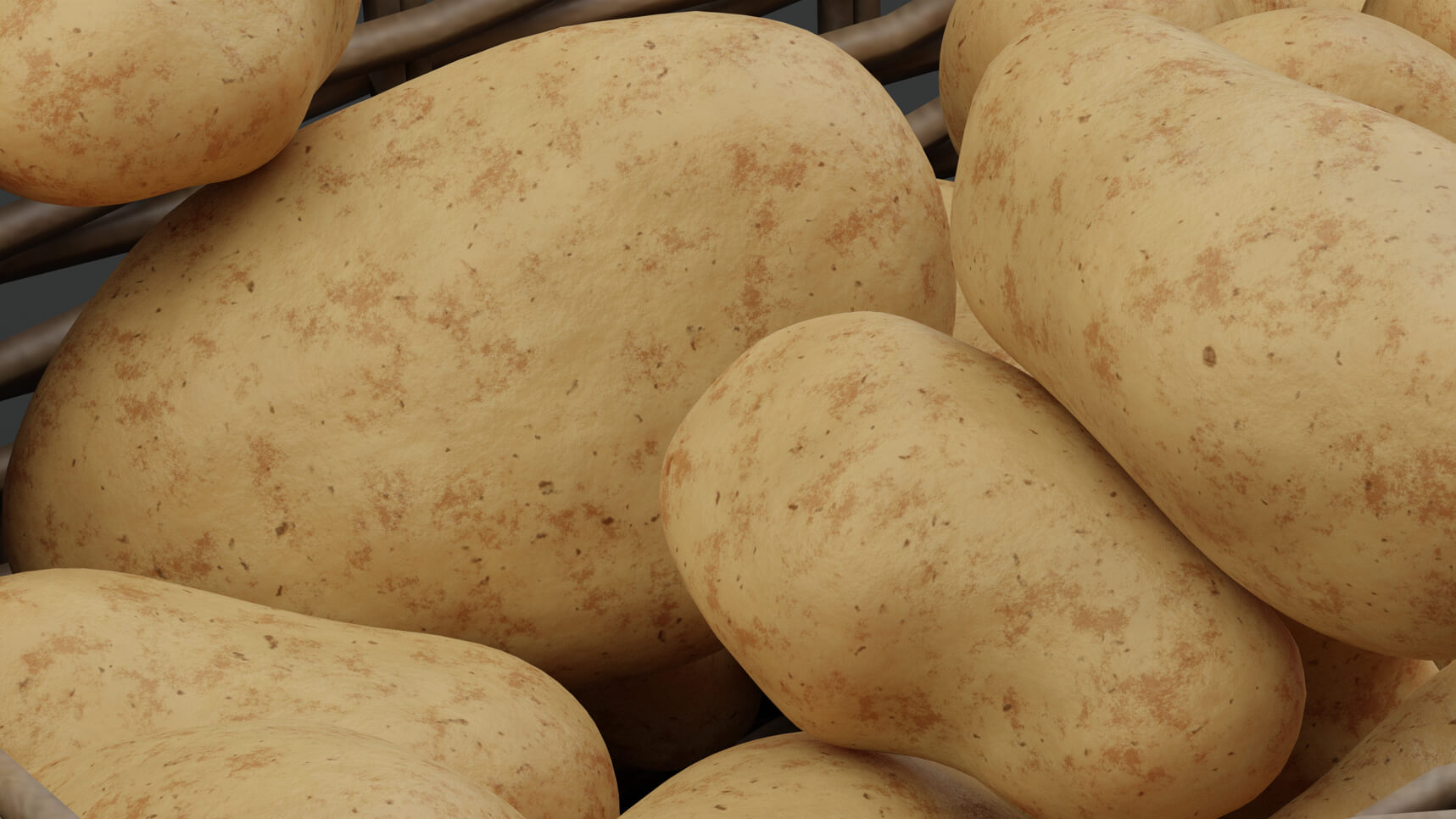 Realistic Potato - 3D Model by ShehataDesigns