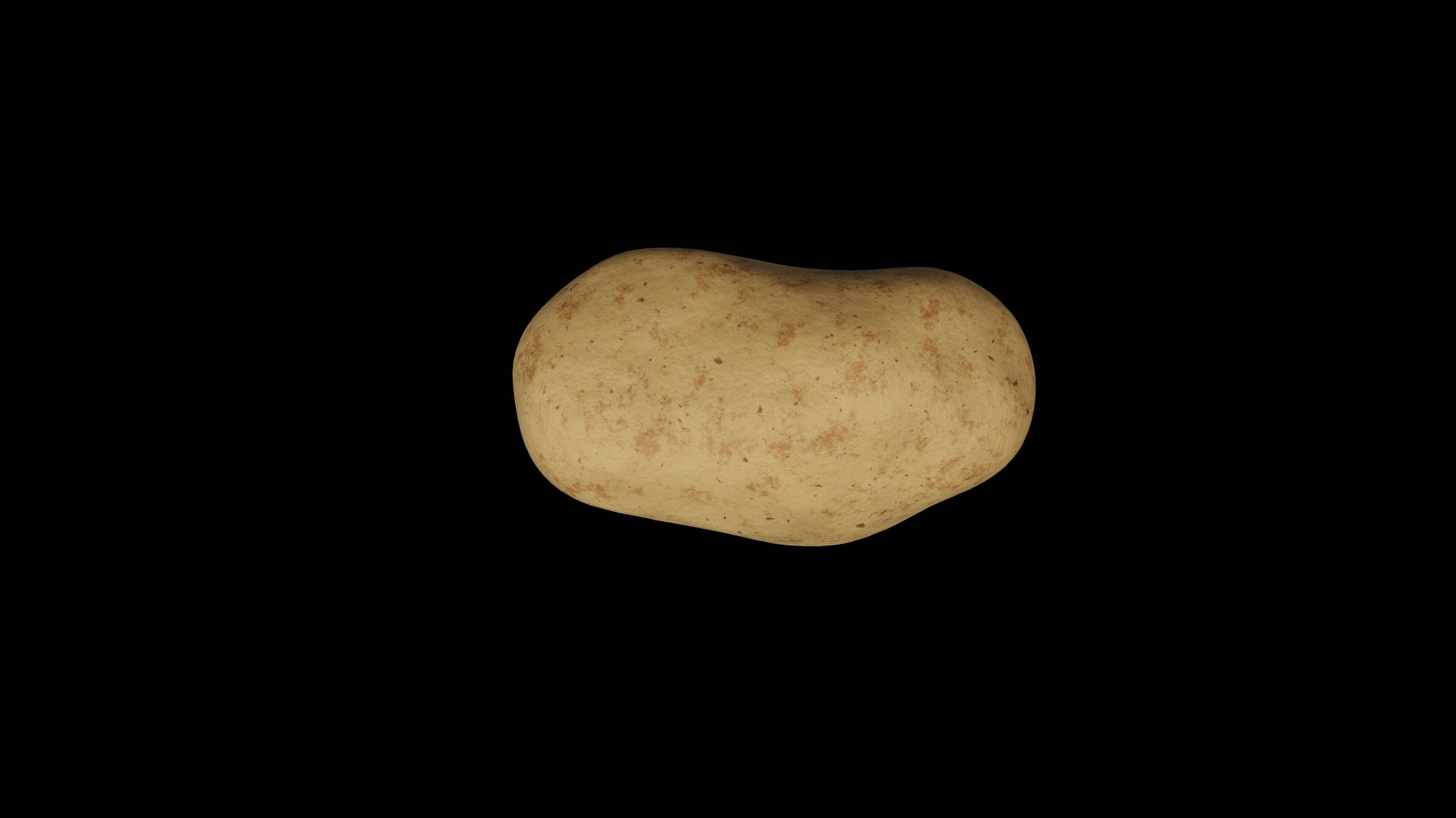 Realistic Potato - 3D Model by ShehataDesigns