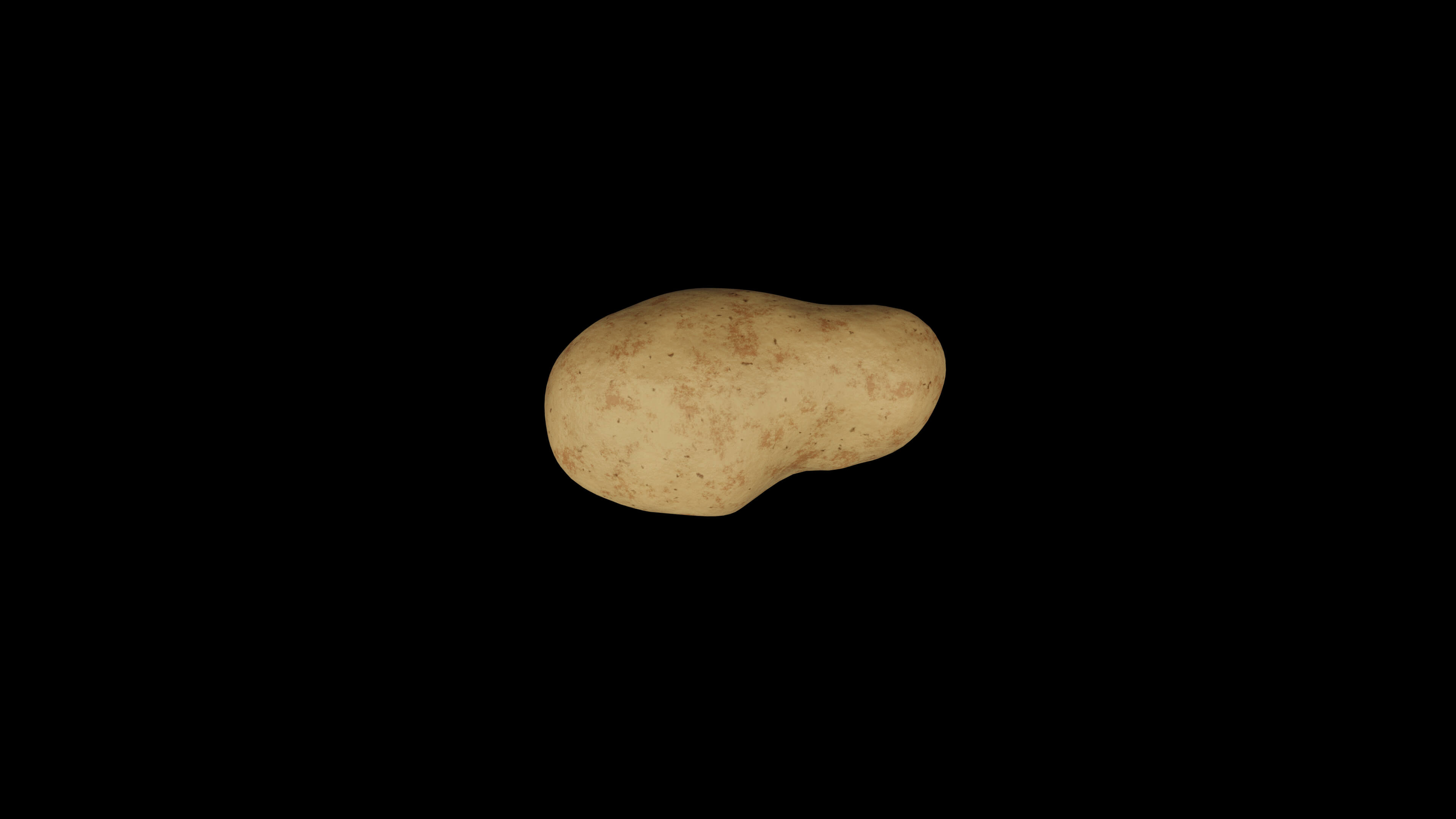 Realistic Potato - 3D Model by ShehataDesigns