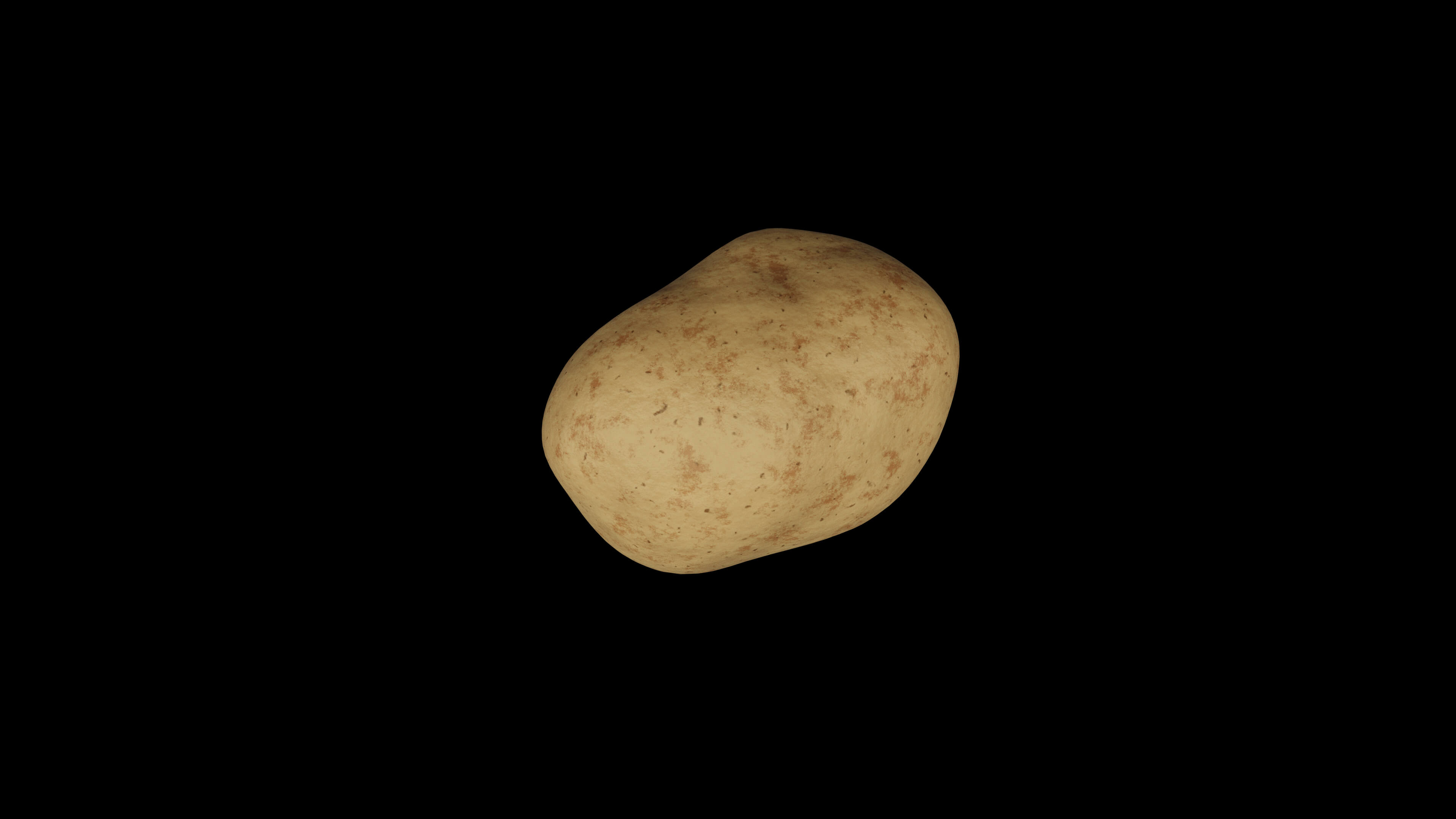 Realistic Potato - 3D Model by ShehataDesigns