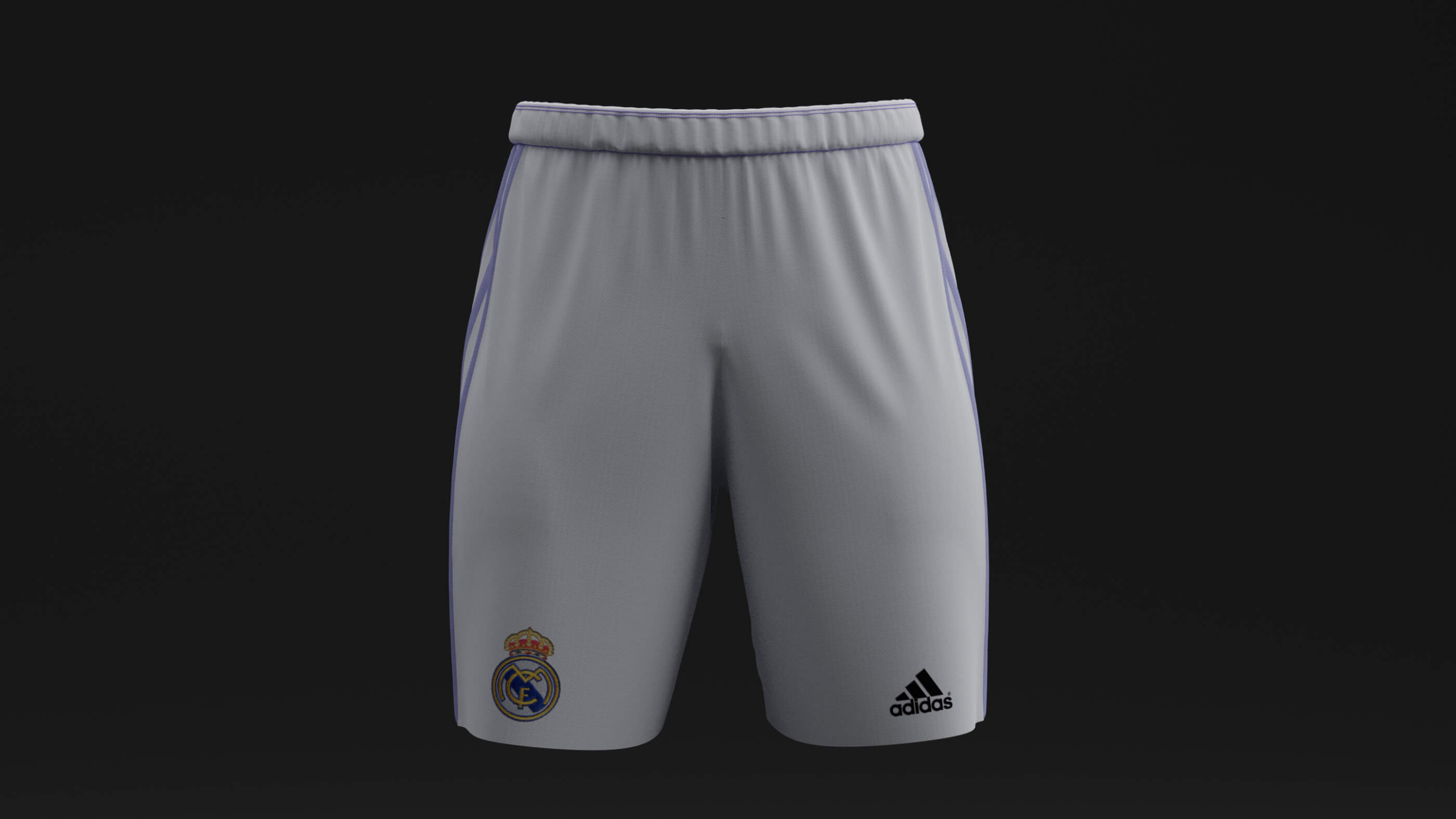 Real Madrid 2022 Home Jersey - 3D Model by ShehataDesigns