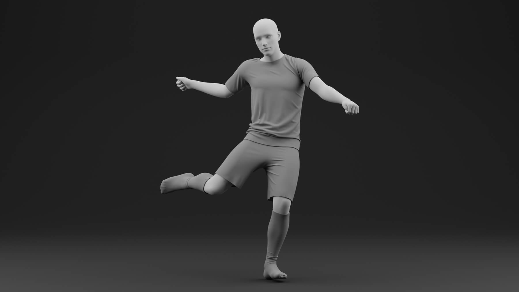 Shooting Pose 2 - 3D Model by ShehataDesigns