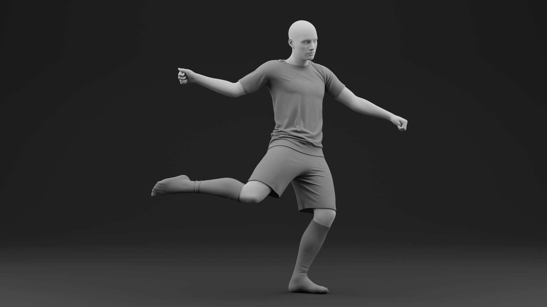 Shooting Pose 2 - 3D Model by ShehataDesigns