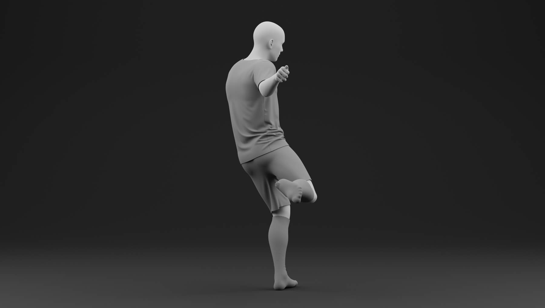 Shooting Pose 2 - 3D Model by ShehataDesigns