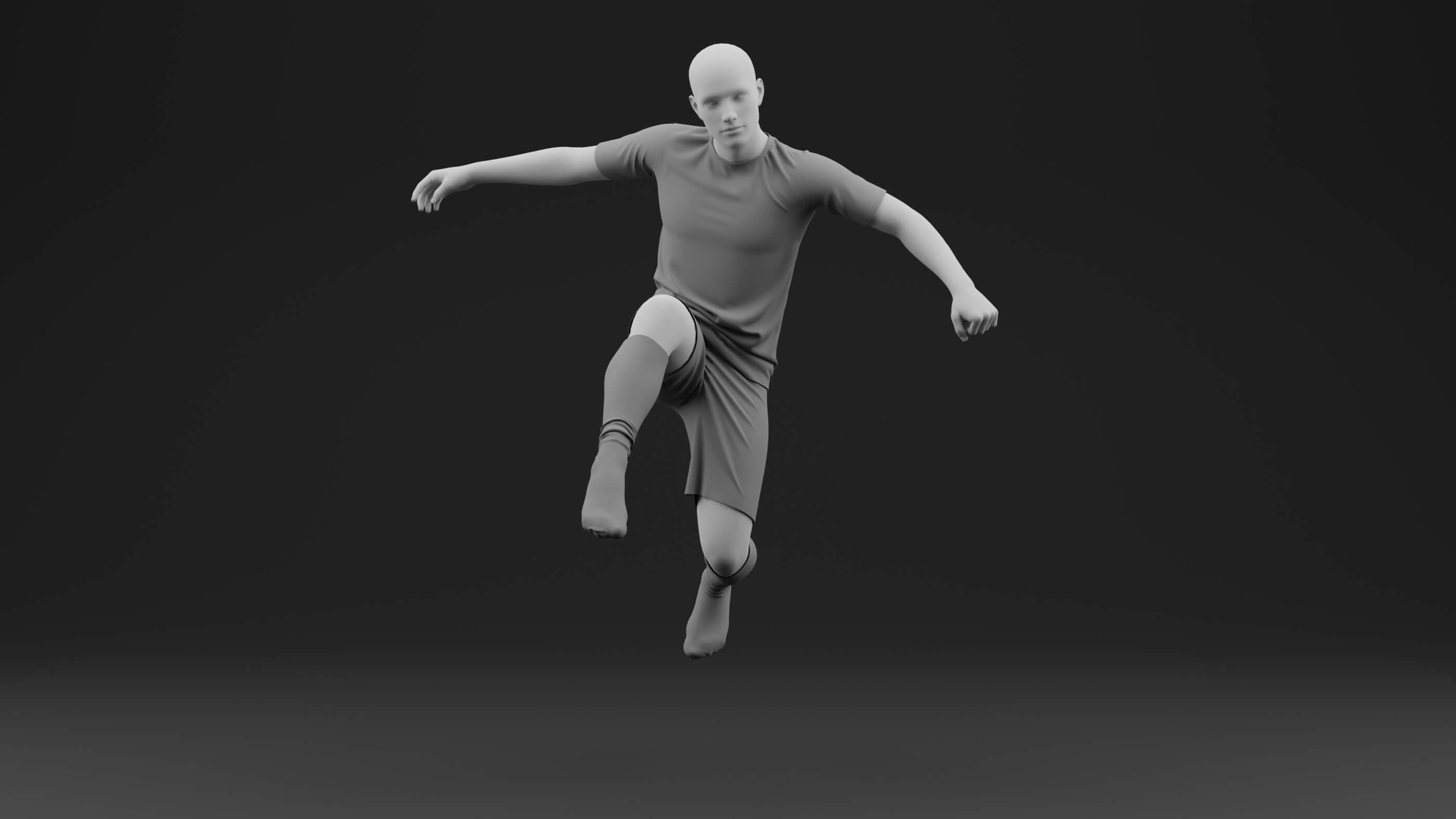 Shooting Pose 3 - 3D Model by ShehataDesigns