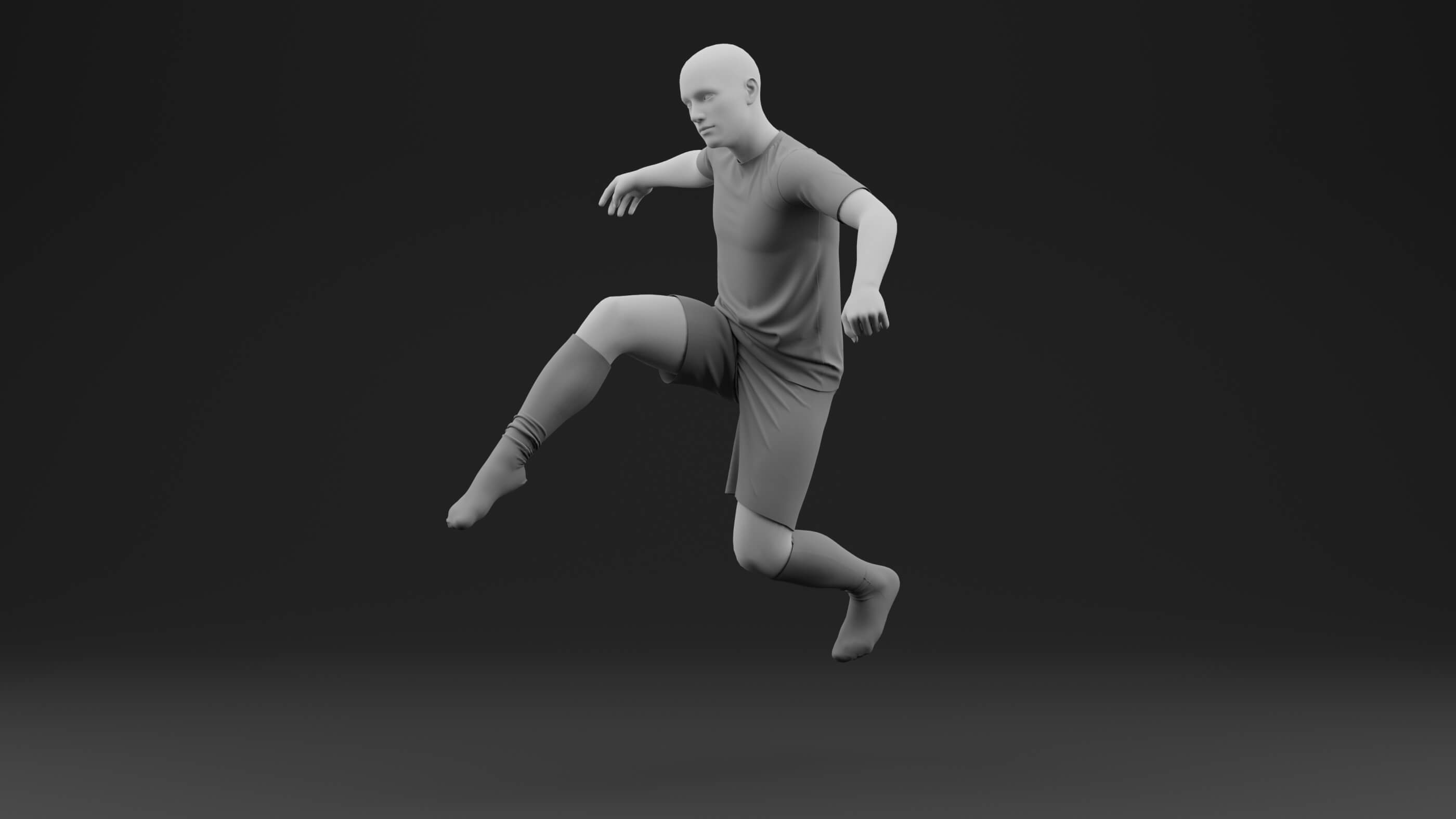 Shooting Pose 3 - 3D Model by ShehataDesigns