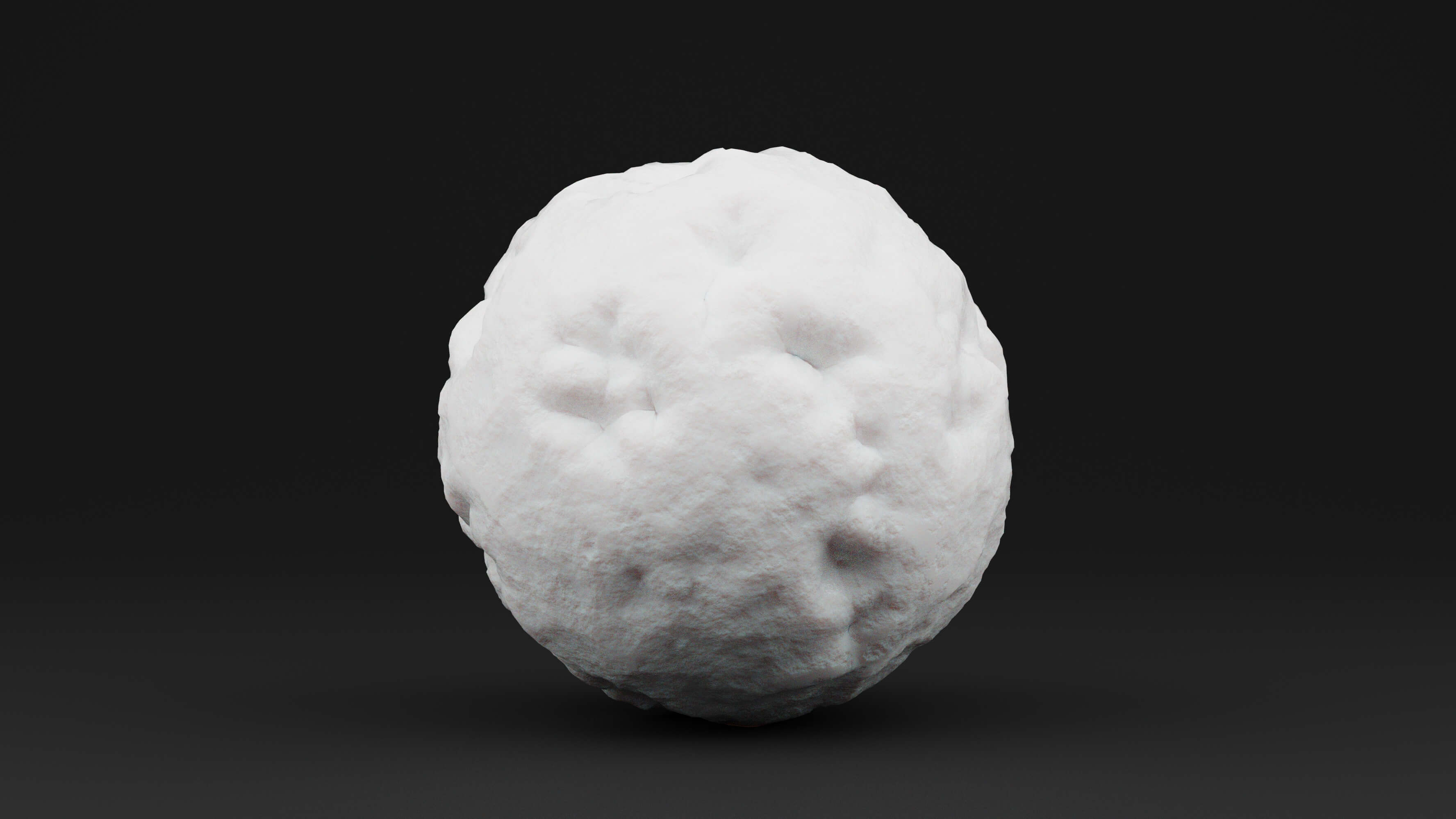 Large Snow Ball - 3D Model by ShehataDesigns
