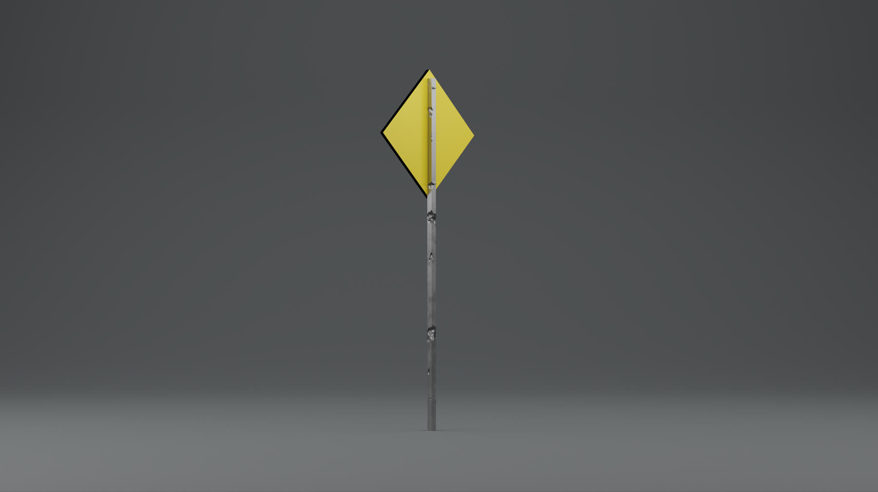 Traffic Street Sign - 3D Model by ShehataDesigns