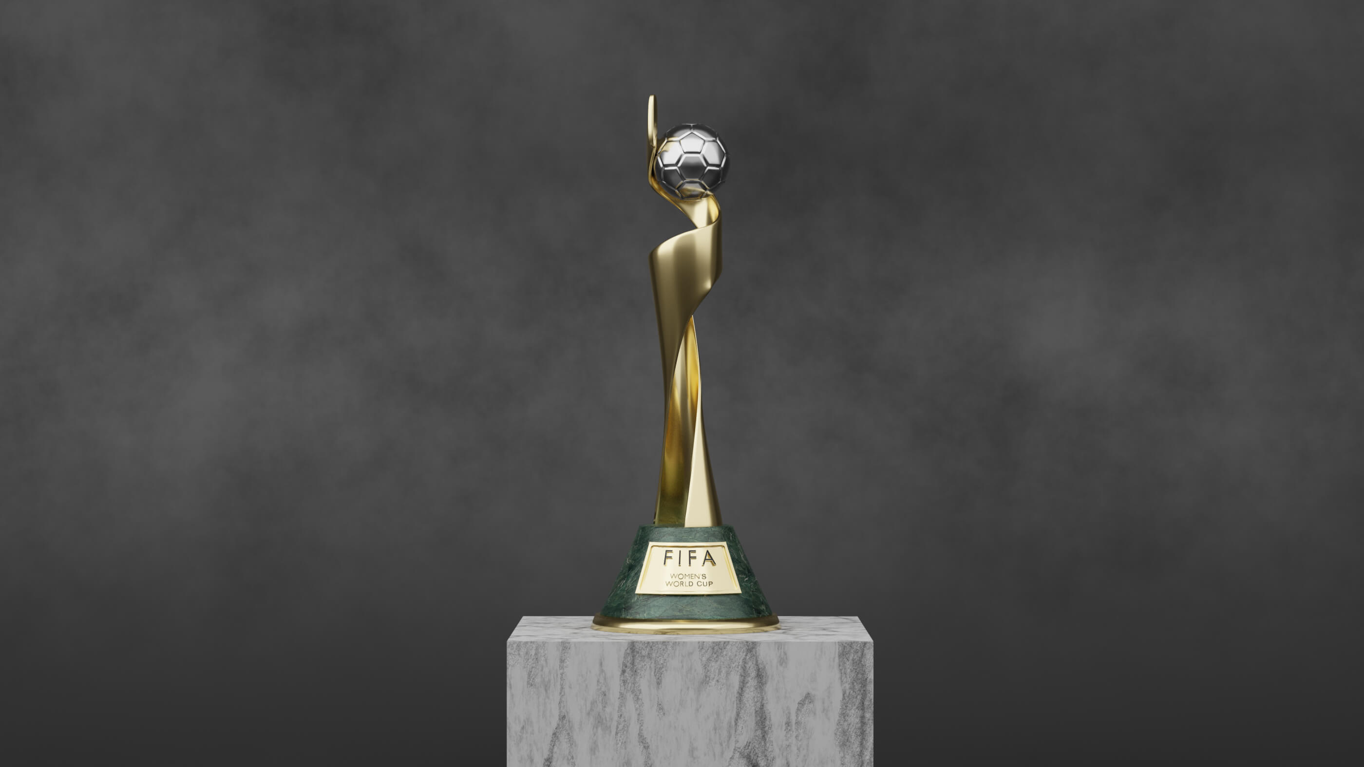 Women's Worldcup Trophy - 3D Model by ShehataDesigns