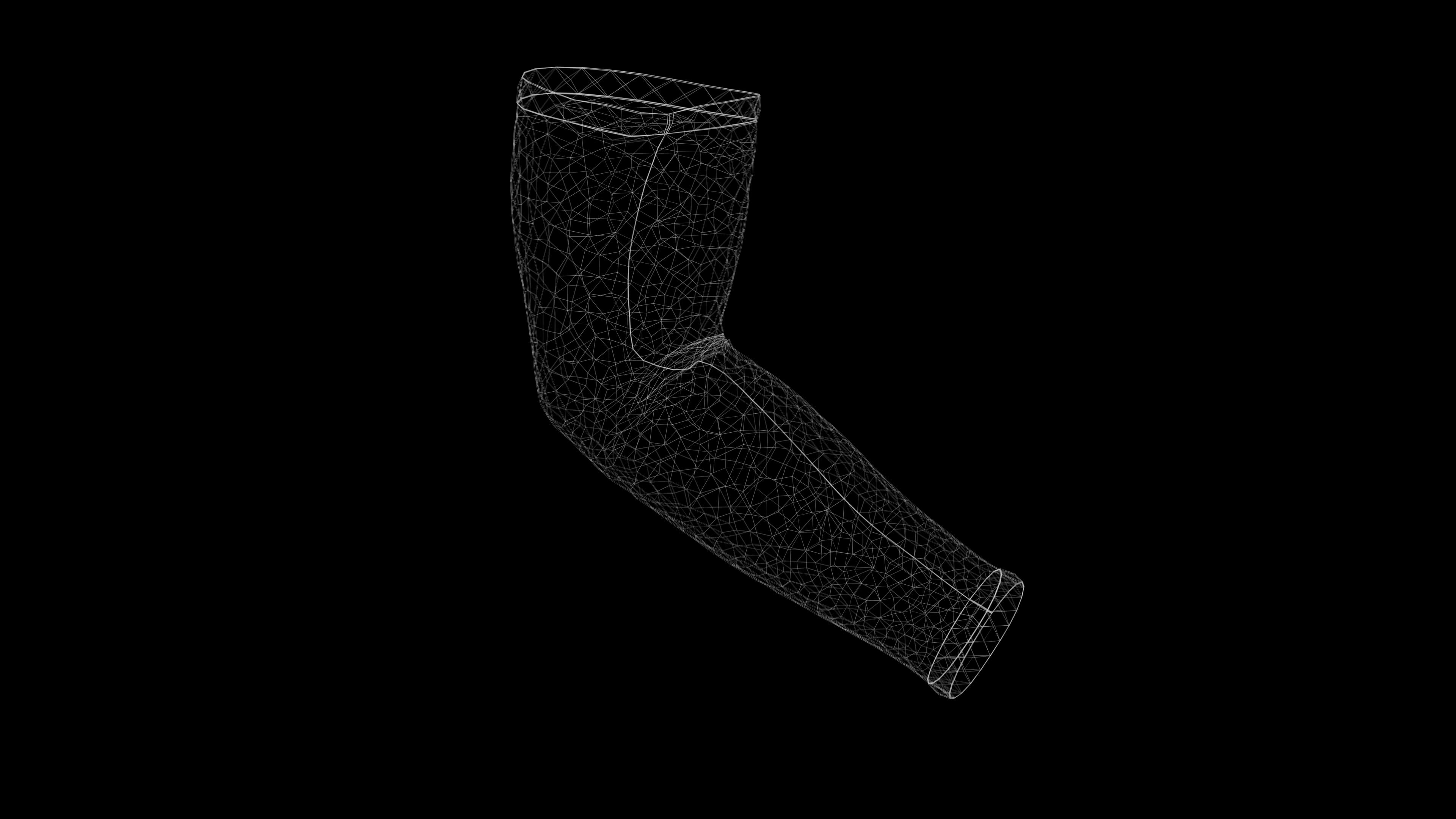 Yellow Arm Sleeve - 3D Model by ShehataDesigns