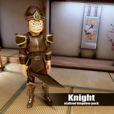 Rigged 3D Models | Characters | Knights | RenderHub