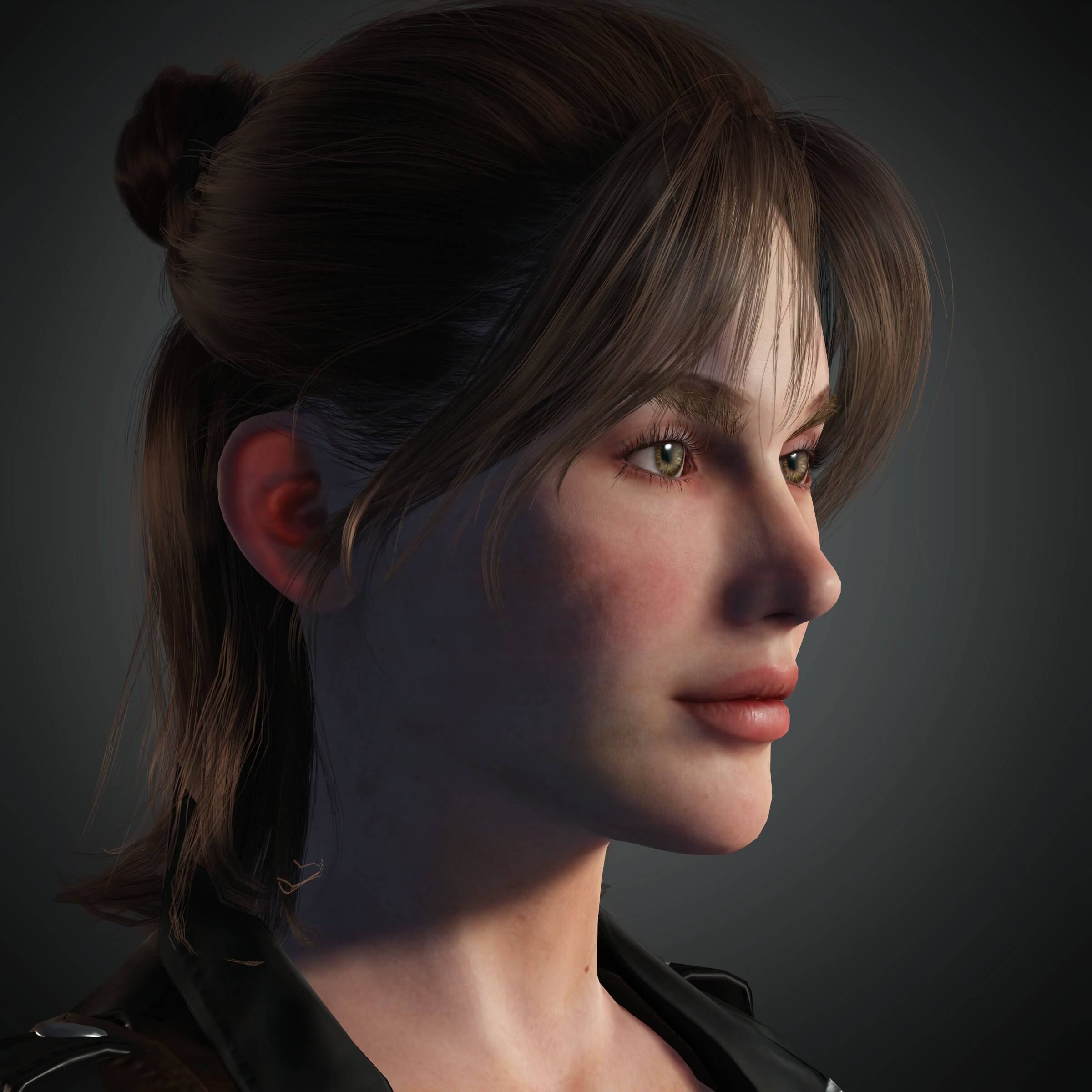 Naina Female Character - 3D Model by sherazahmad