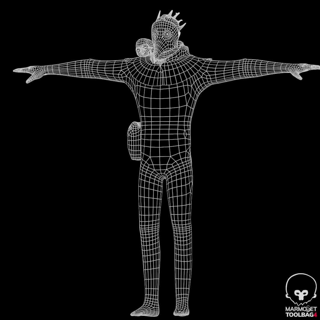 Satoshi Character - 3D Model by sherazahmad
