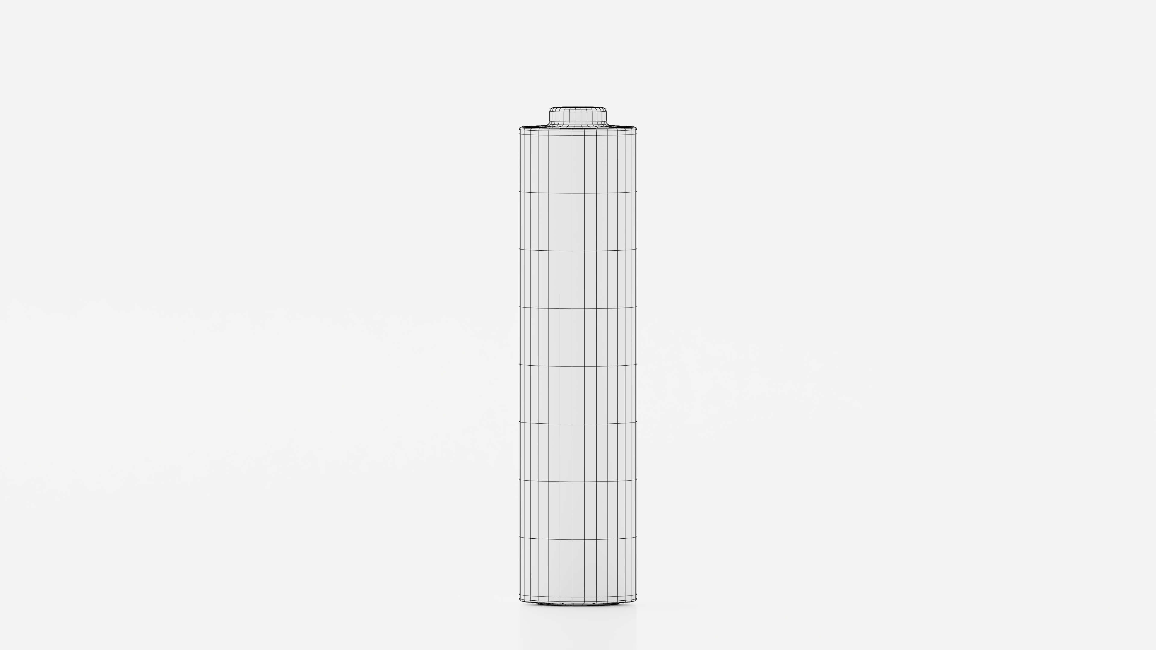 AAA Type Battery - 3D Model by sherhn