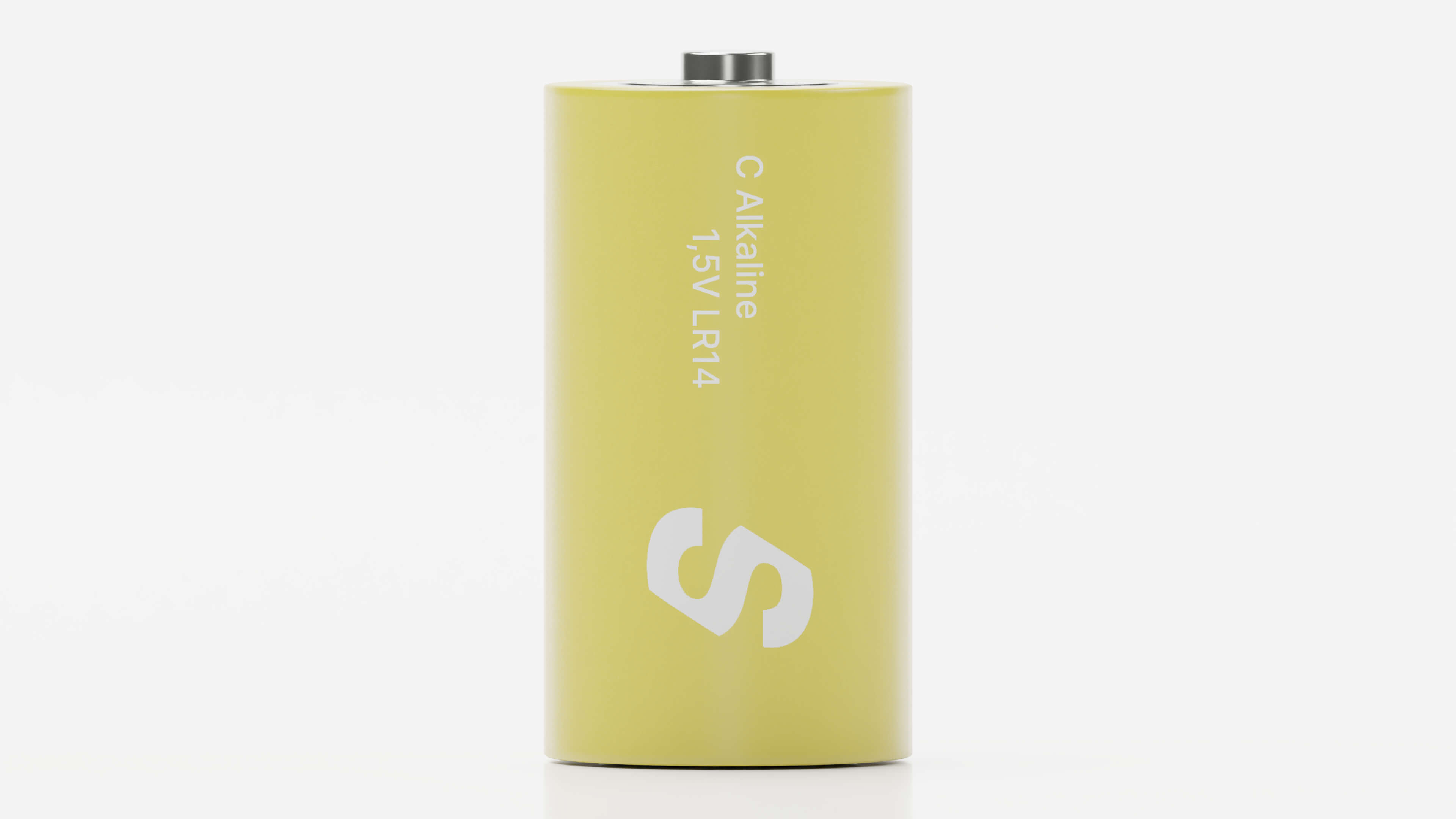 C Type Battery - 3D Model by sherhn