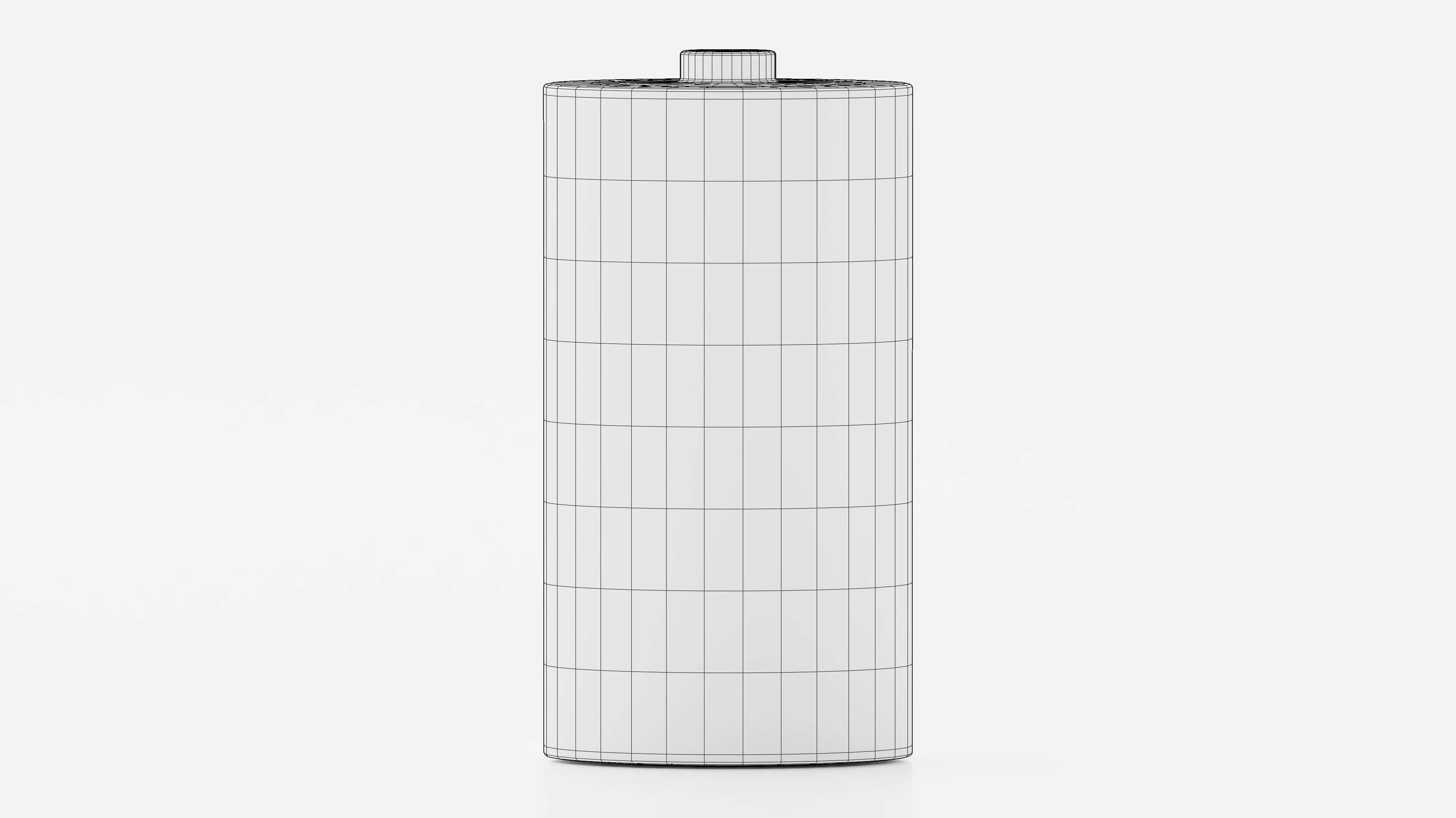 C Type Battery - 3D Model by sherhn