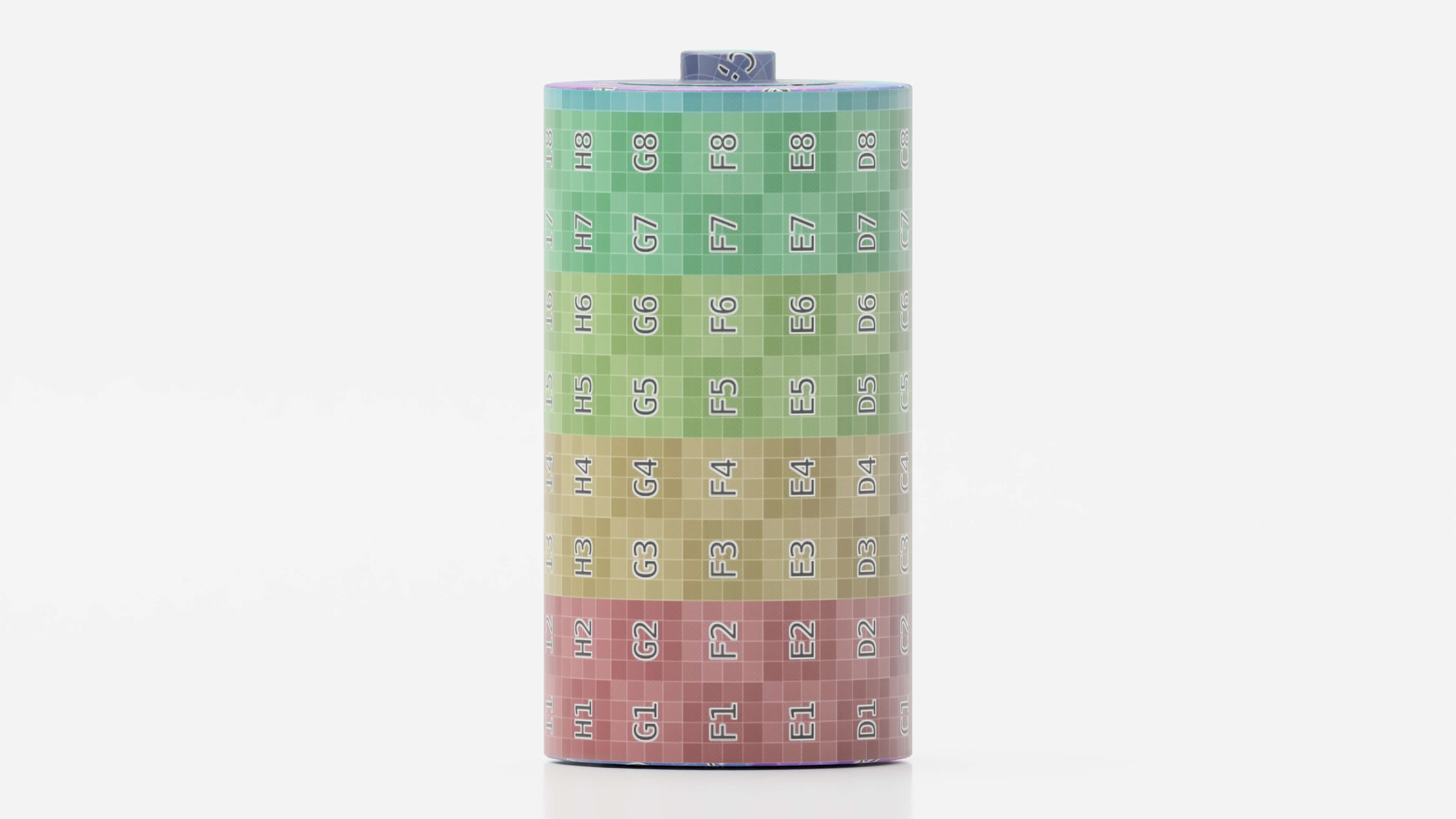 C Type Battery - 3D Model by sherhn