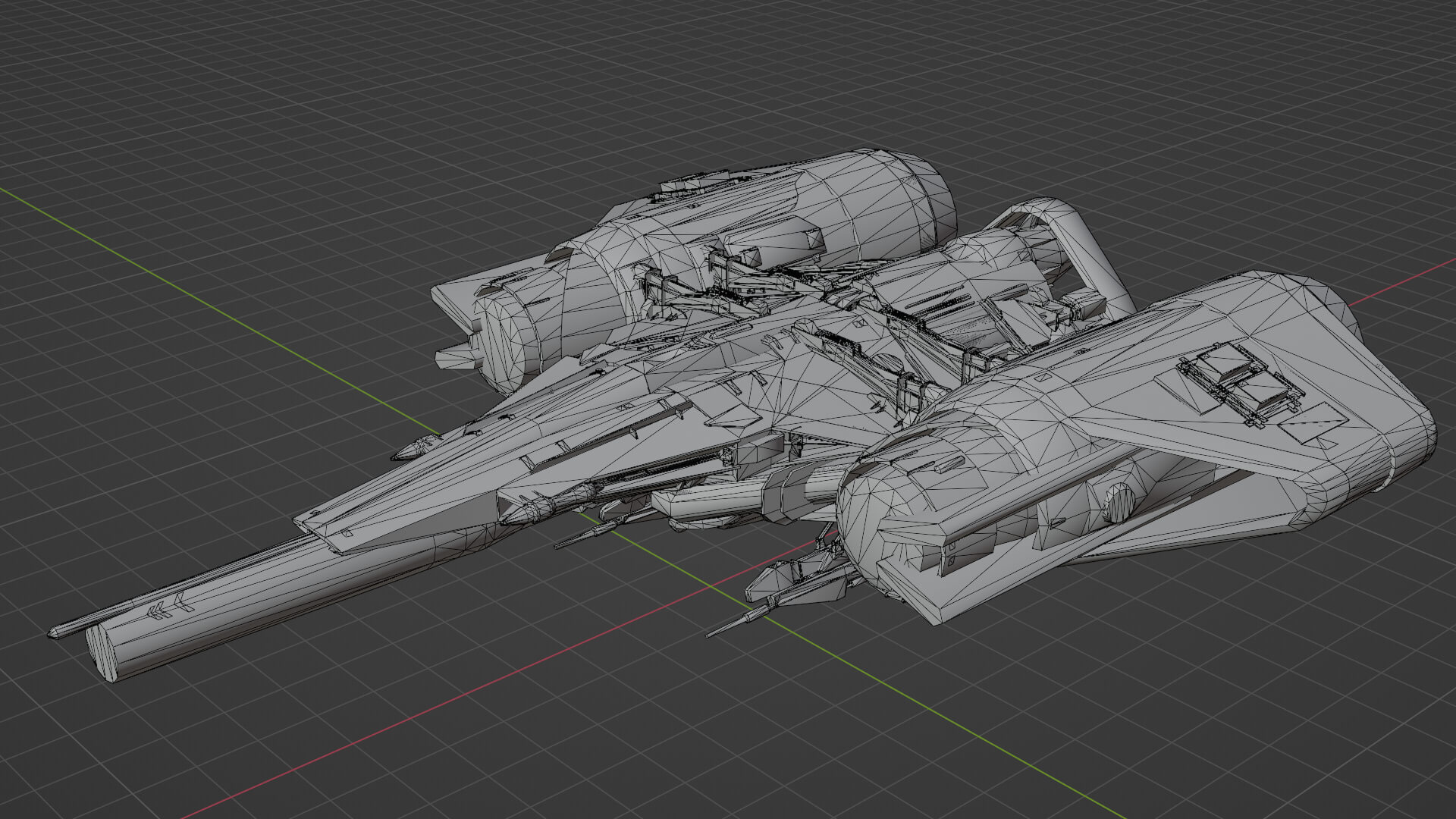 Arcadia-Class Jumpship - Destiny 2 3D Model by Shevraar