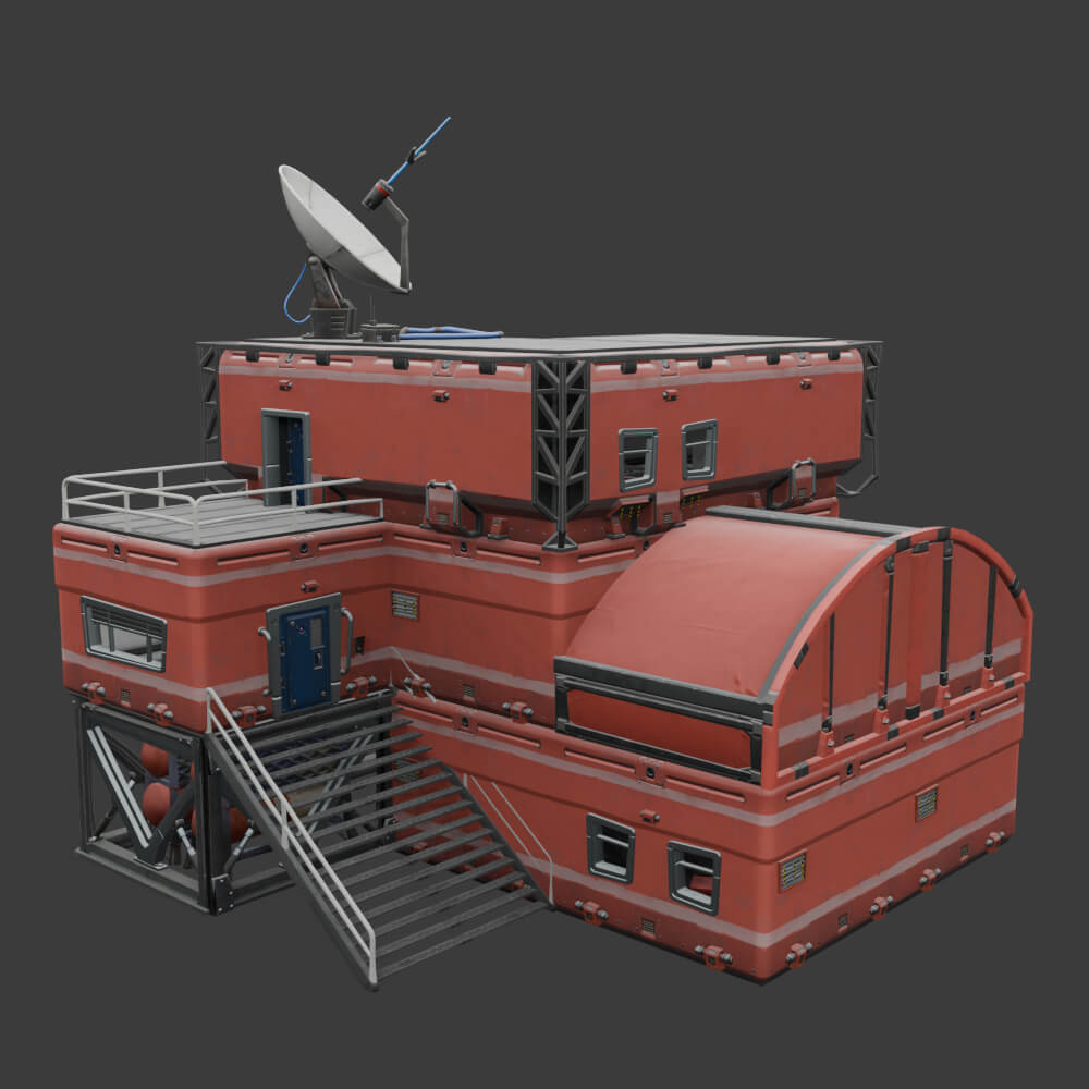 Arctic Lab - Fortnite 3D Model by Shevraar
