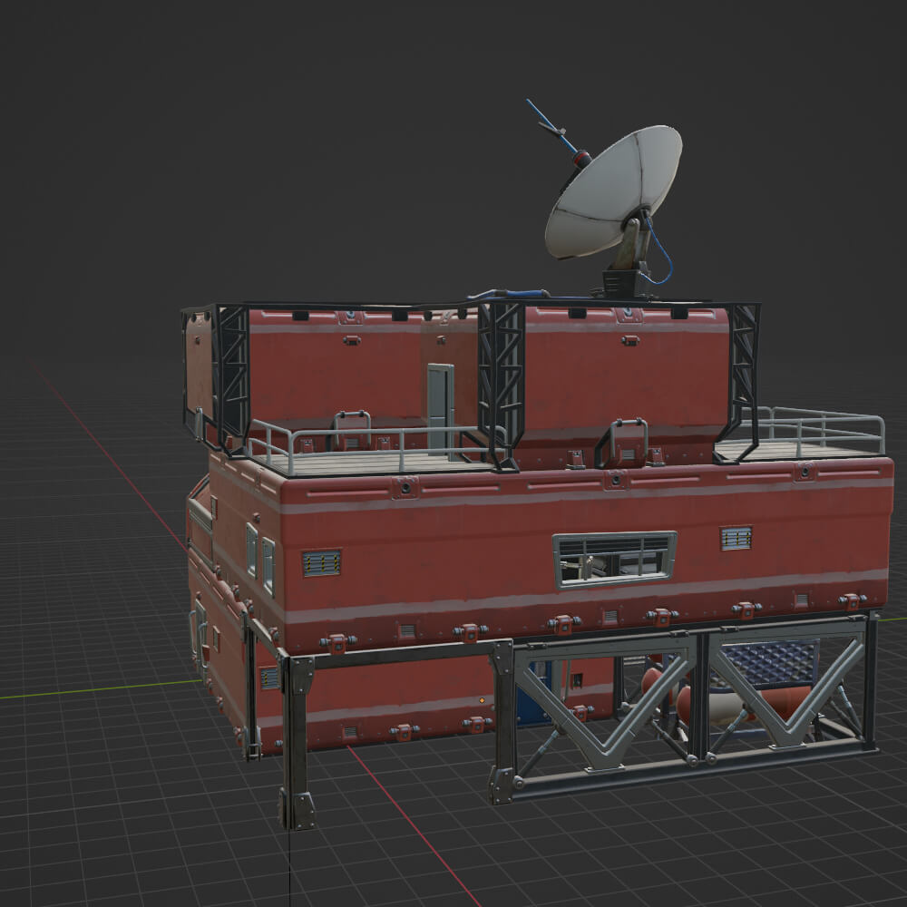 Arctic Lab - Fortnite 3D Model by Shevraar