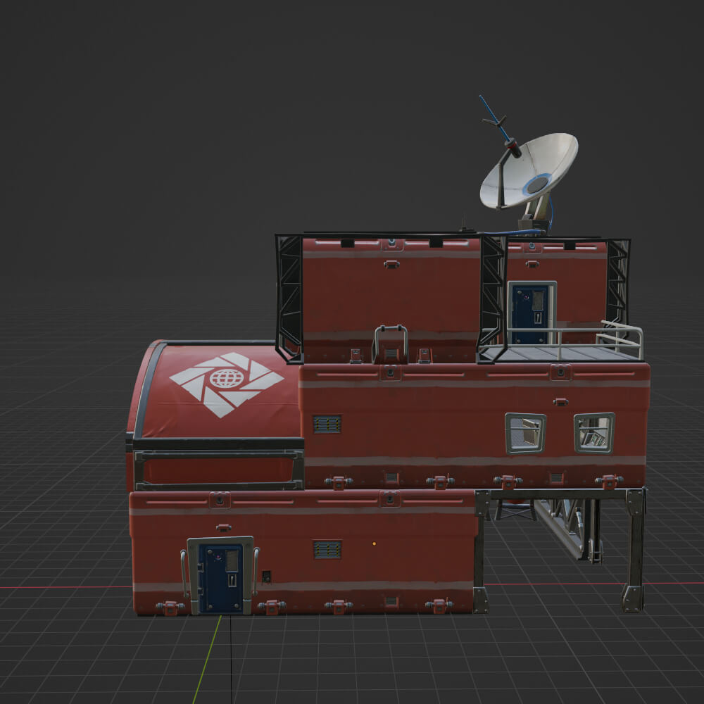 Arctic Lab - Fortnite 3D Model by Shevraar